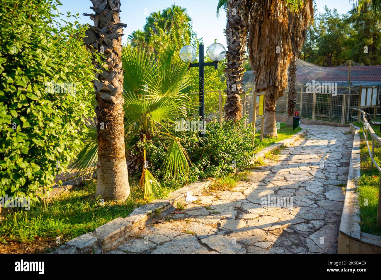Animals in the small zoo in Antalya, Turkey Stock Photo - Alamy
