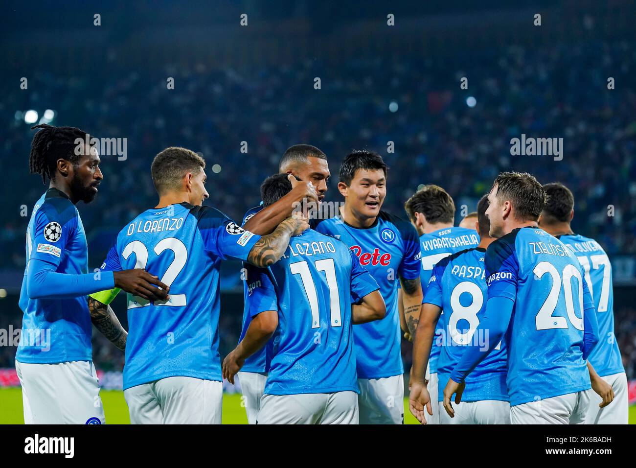 12-10-2022: Sport: Napoli v Ajax NAPELS, ITALY - OCTOBER 12: Giacomo ...