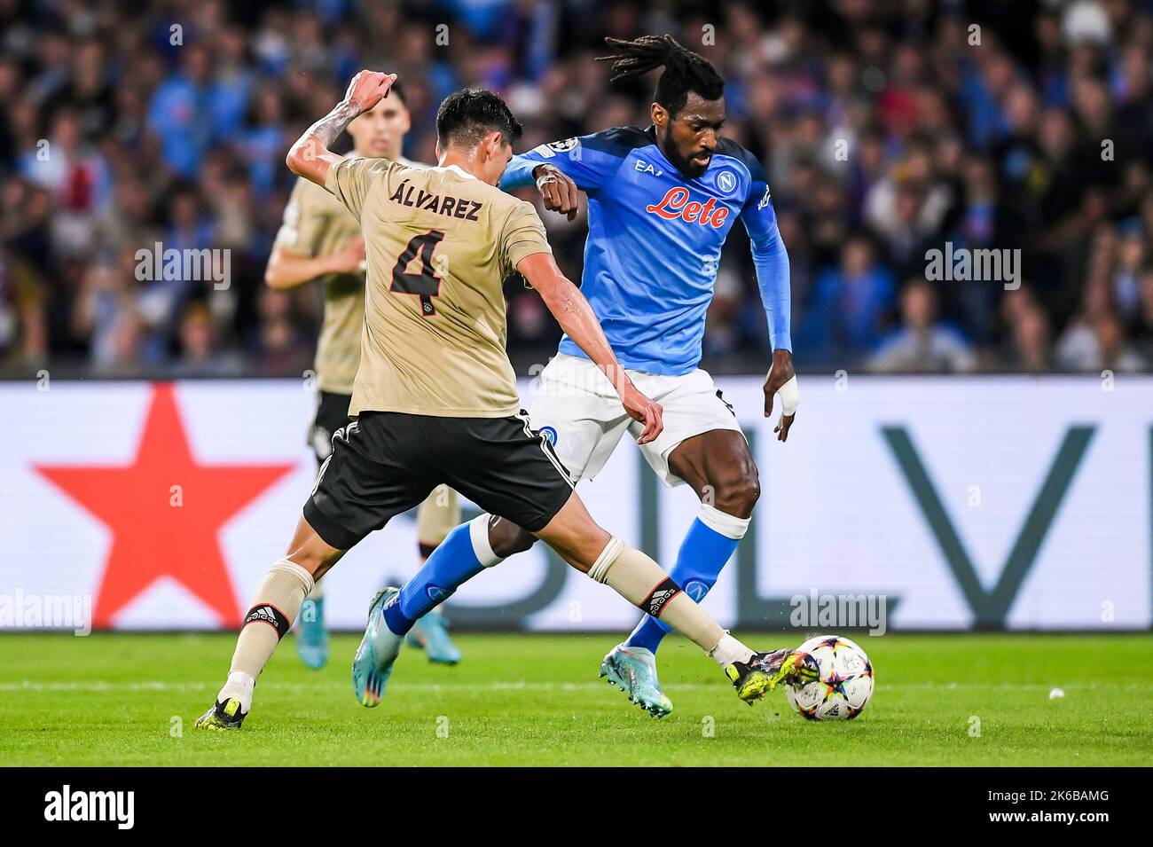 12-10-2022: Sport: Napoli v Ajax NAPELS, ITALY - OCTOBER 12: Andre ... 12-10-2022: Sport: Napoli v Ajax NAPELS, ITALY - OCTOBER 12: Andre ...