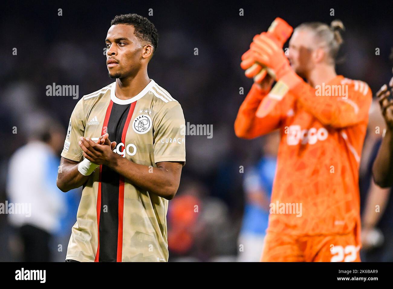 12-10-2022: Sport: Napoli v Ajax NAPELS, ITALY - OCTOBER 12: Jurrien ...
