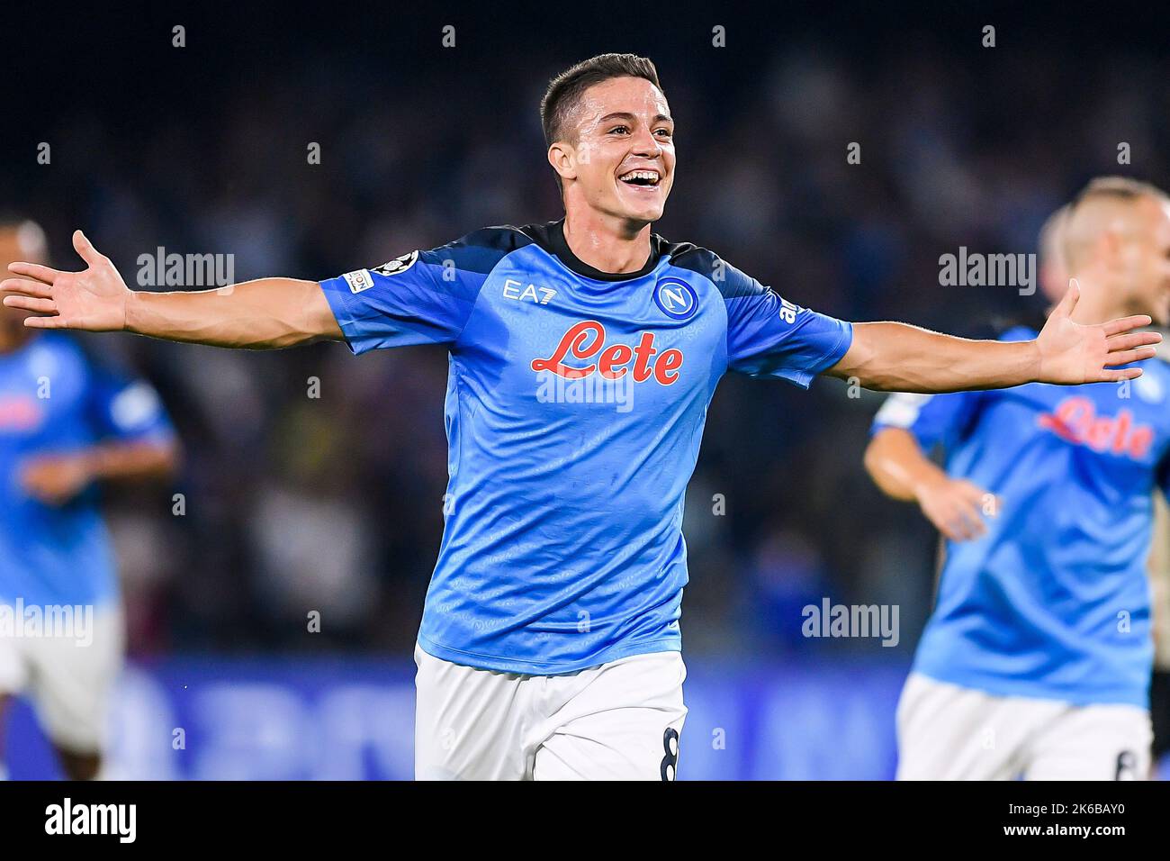 12-10-2022: Sport: Napoli v Ajax NAPELS, ITALY - OCTOBER 12: Giacomo ...
