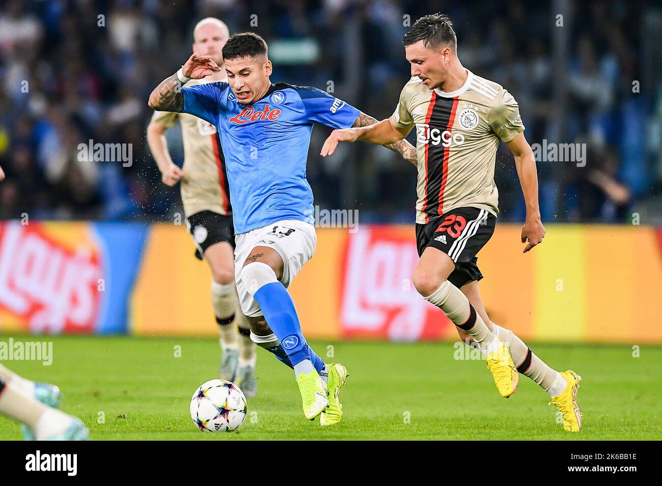 12-10-2022: Sport: Napoli v Ajax NAPELS, ITALY - OCTOBER 12: Mathias ...