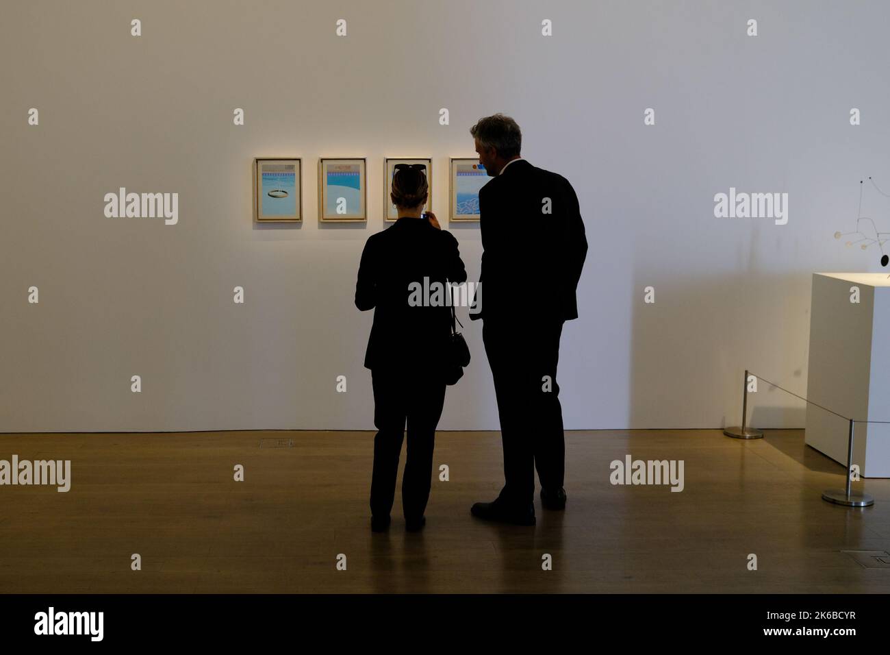 Works from "Visionary: The Paul G. Allen Collection" are displayed at ...