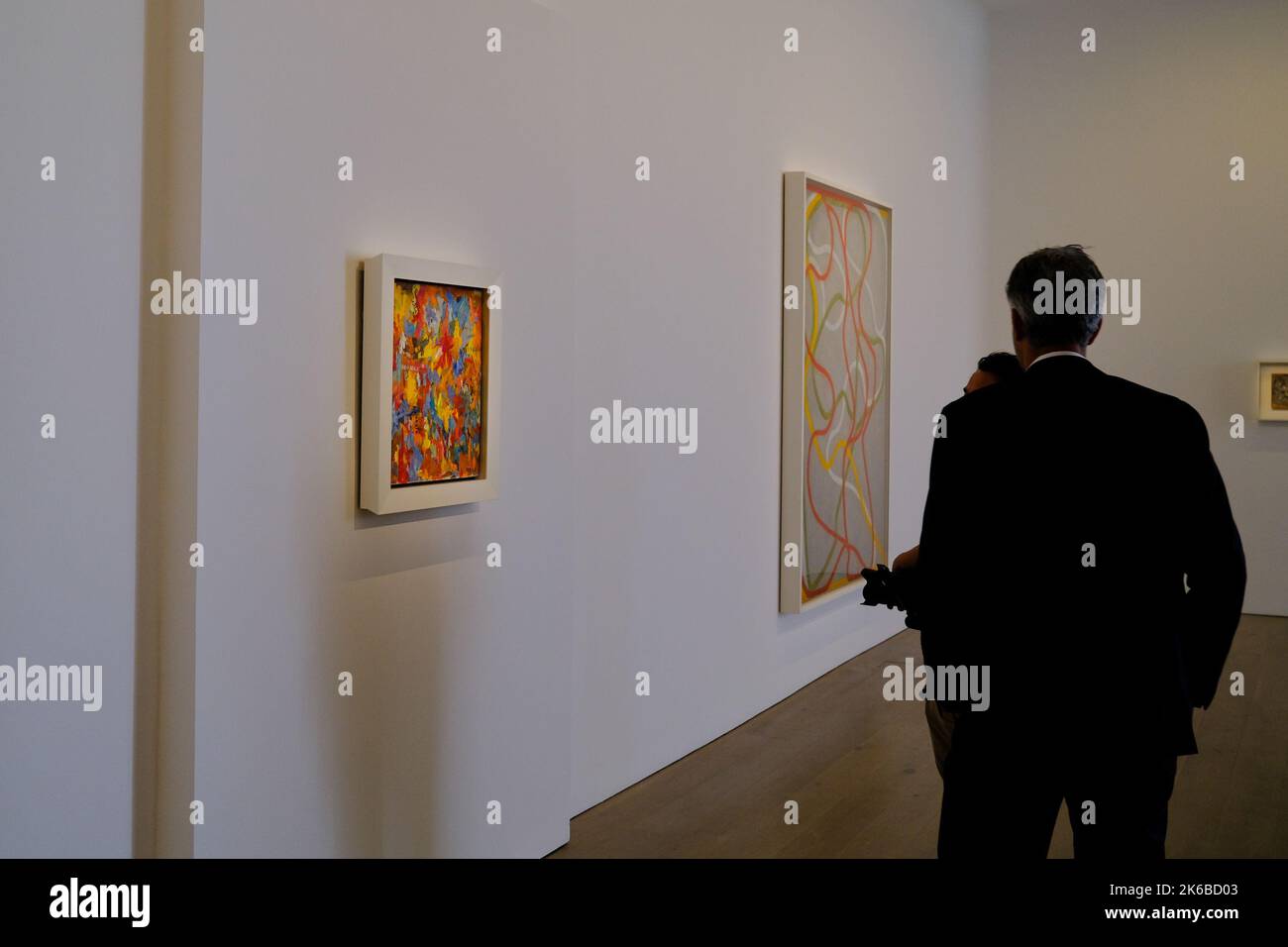 Works from "Visionary: The Paul G. Allen Collection" are displayed at ...