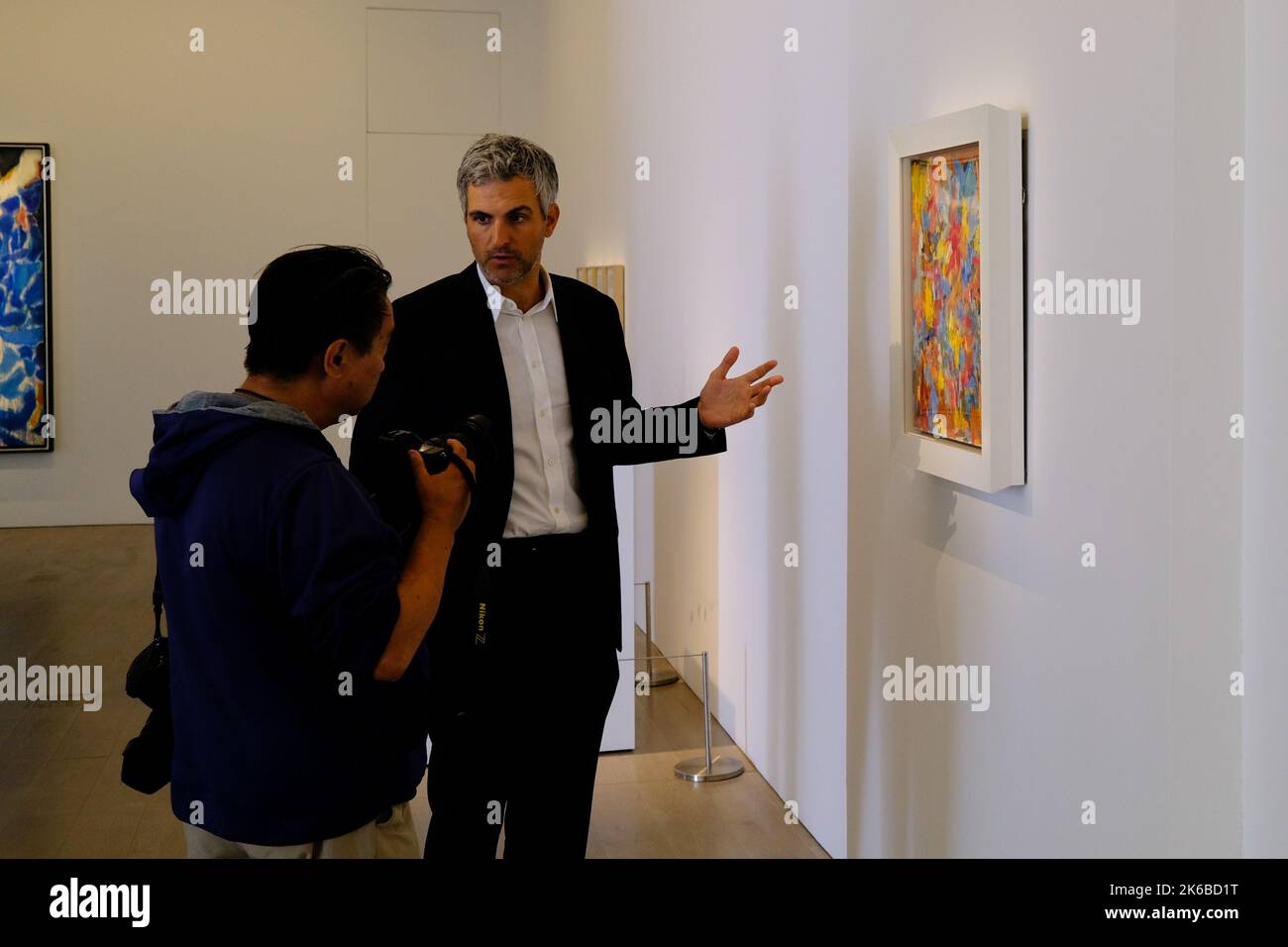 Works from "Visionary: The Paul G. Allen Collection" are displayed at ...