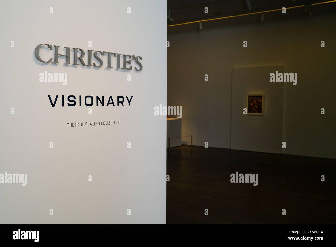Los Angeles, USA. 12th Oct, 2022. Works from "Visionary: The Paul G ...