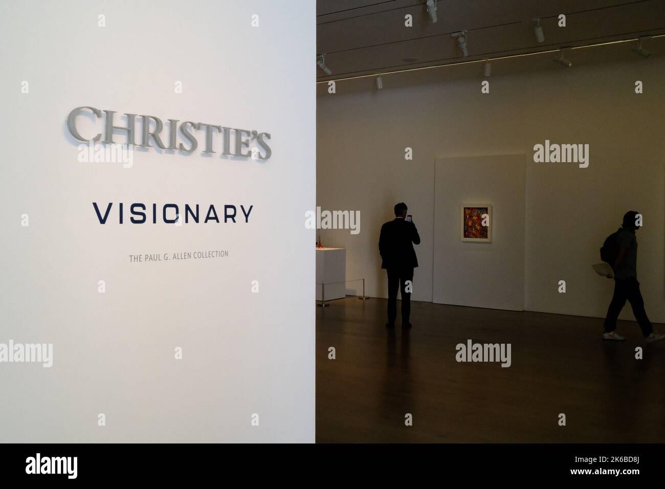 Los Angeles, USA. 12th Oct, 2022. Works from "Visionary: The Paul G ...