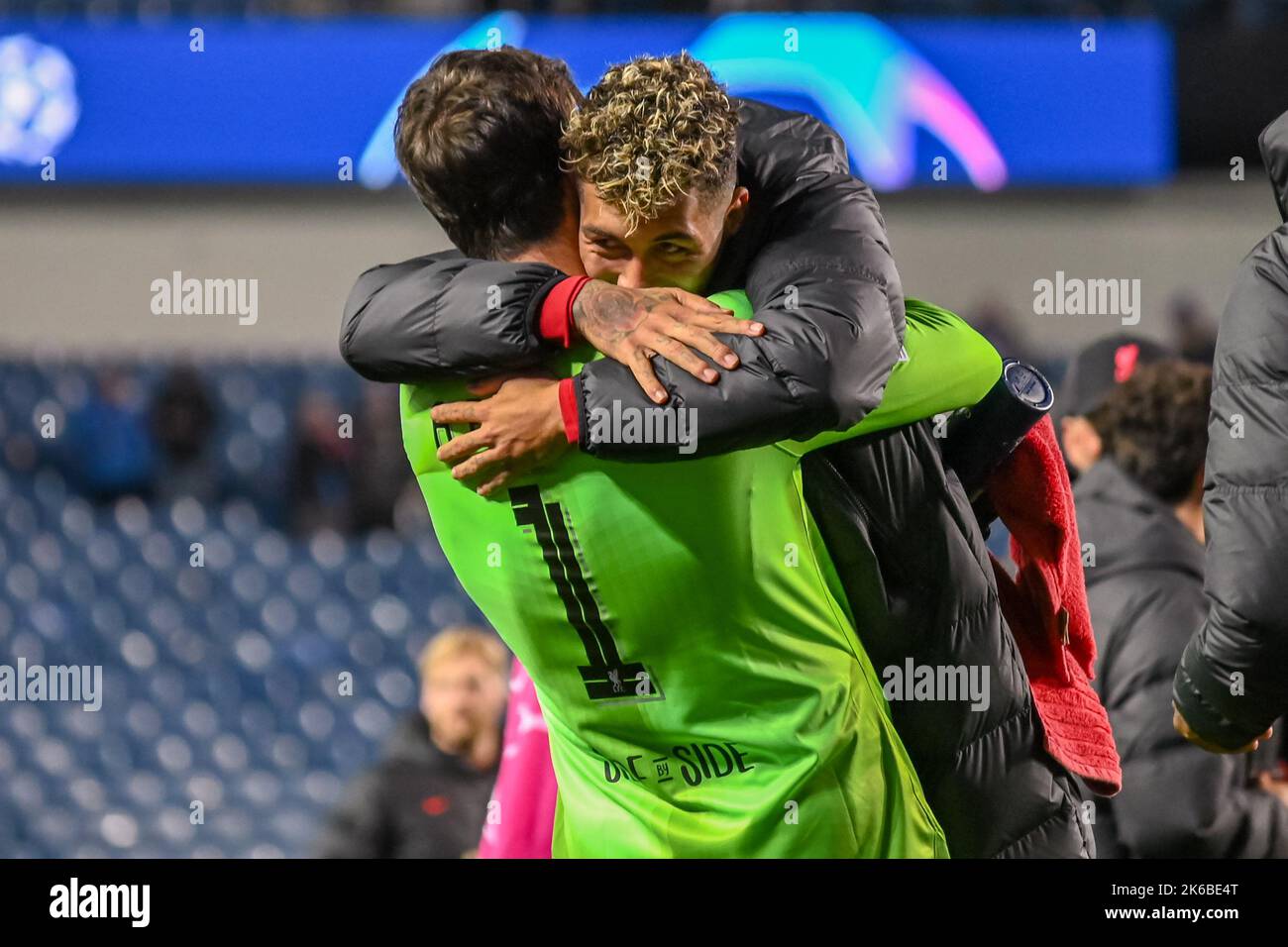 Alisson becker liverpool goalkeeper hi-res stock photography and images ...