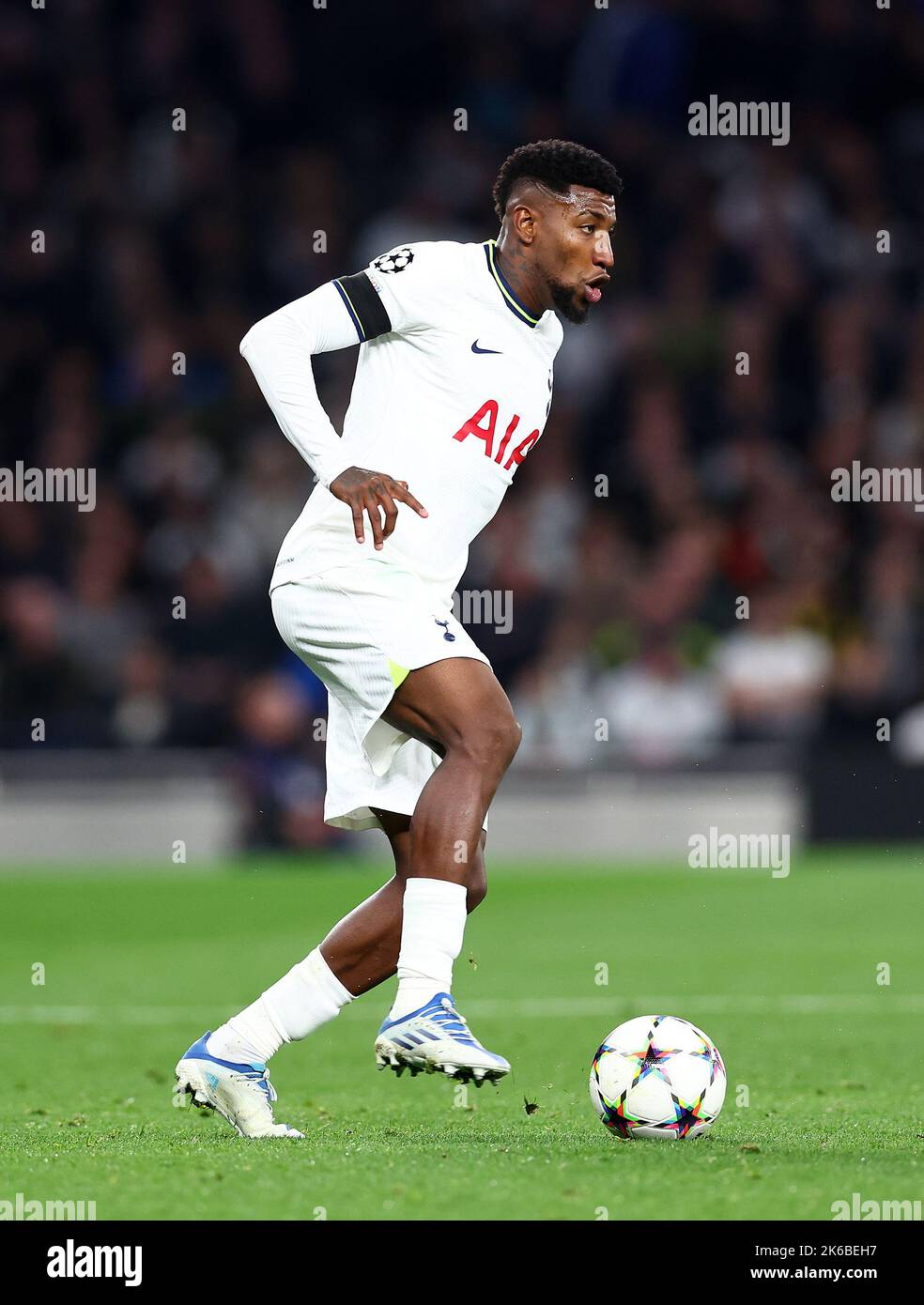 London, UK. 12th Oct, 2022. Emerson of Tottenham during the UEFA ...