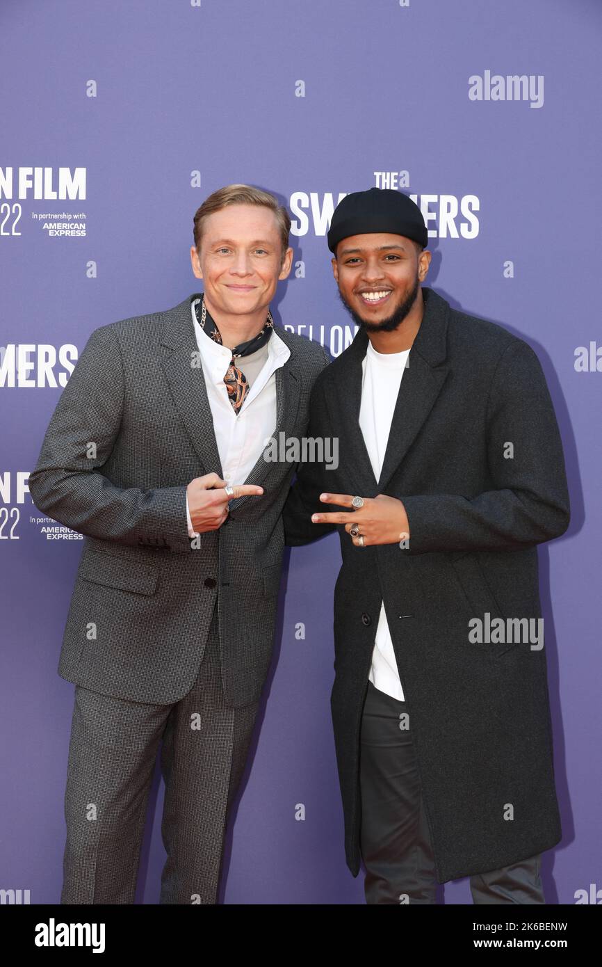 Matthias Schweighofer and Elmi Rashid Elmi attend the film premiere for ...