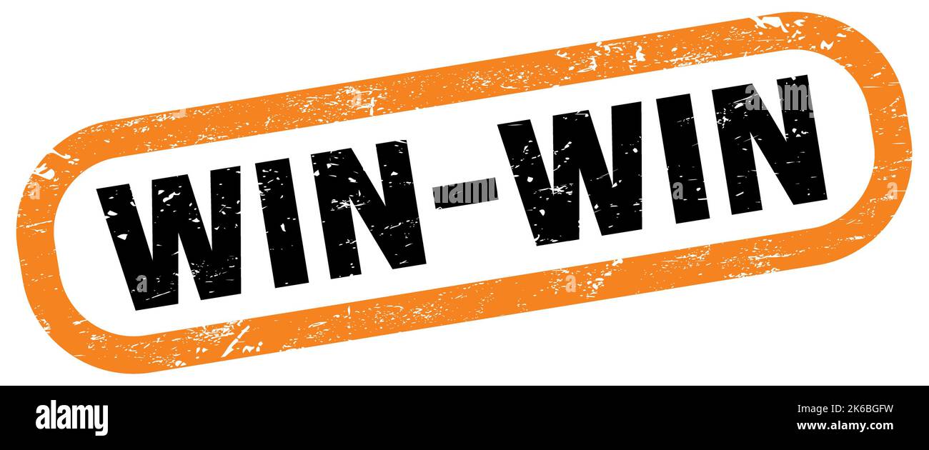 Win text on orange Cut Out Stock Images & Pictures - Alamy