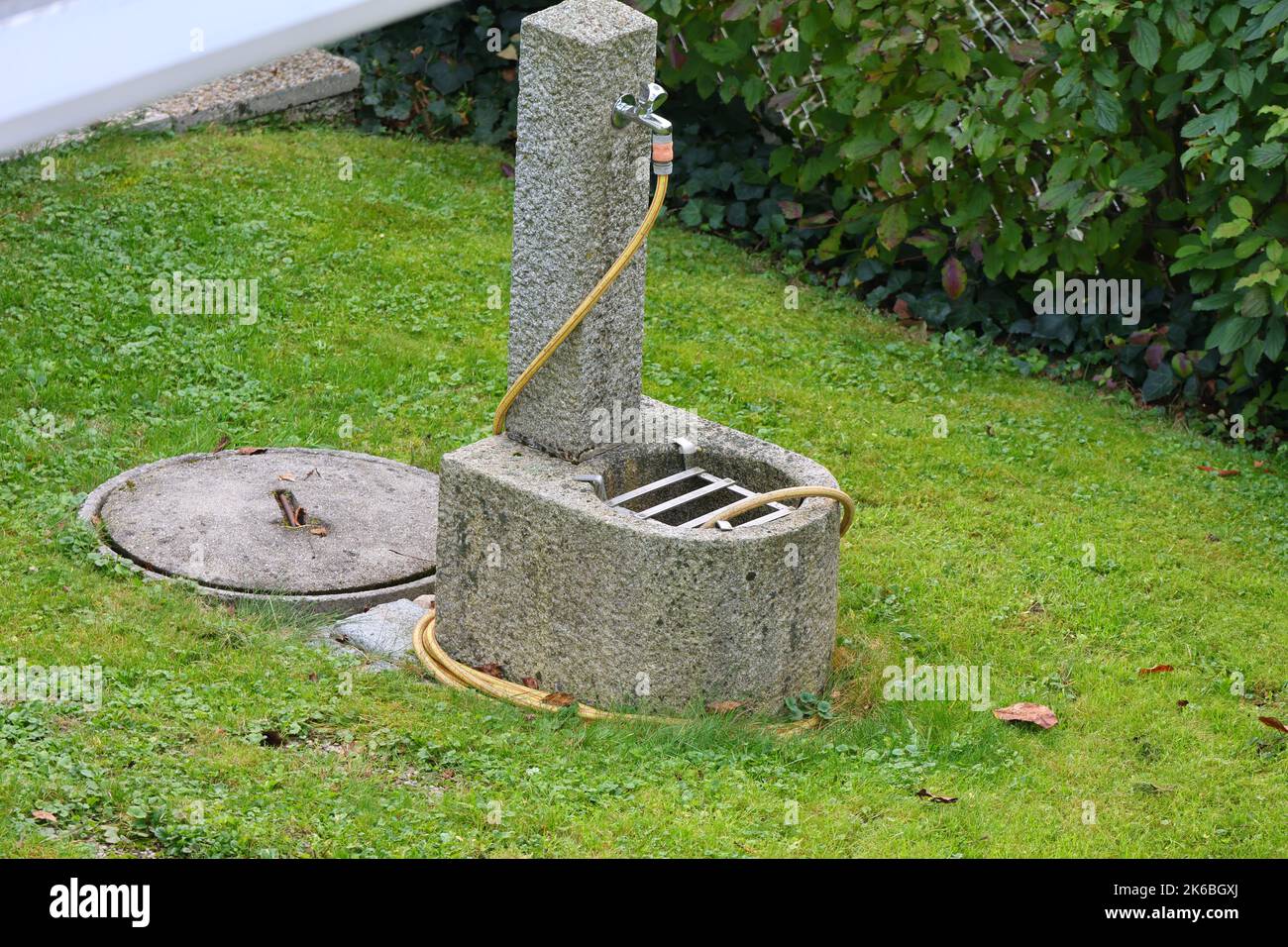 Old castle in greek Mane Stock Photo - Alamy