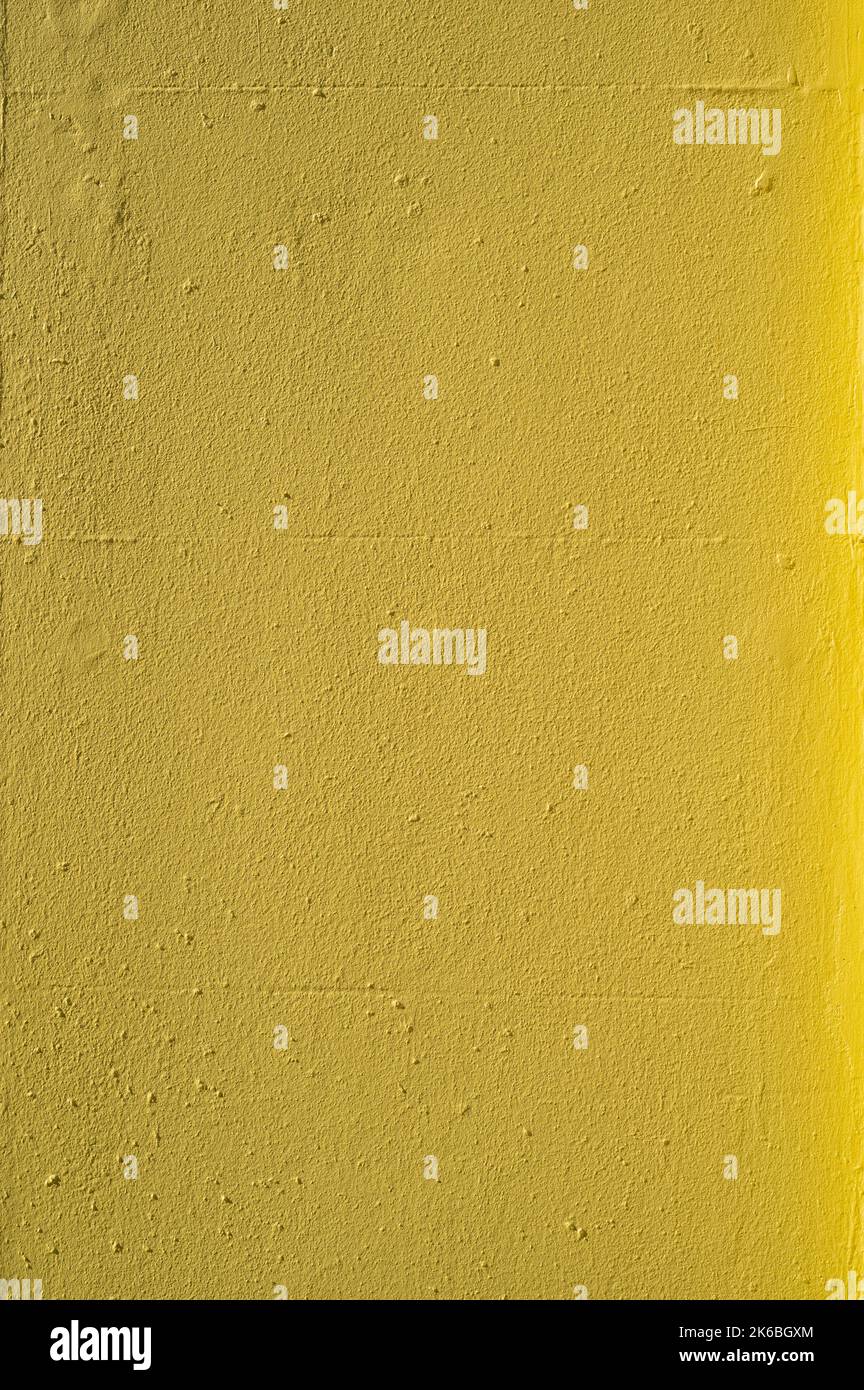 Yellow Textured Wall Close Up Stock Photo - Alamy
