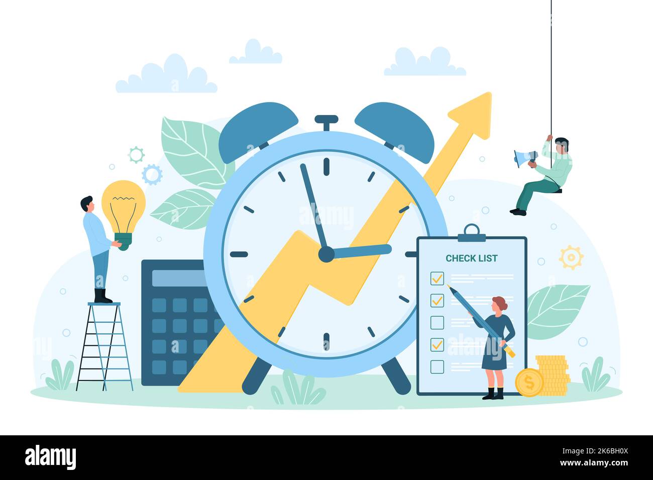 Daily challenges Stock Vector Images - Alamy