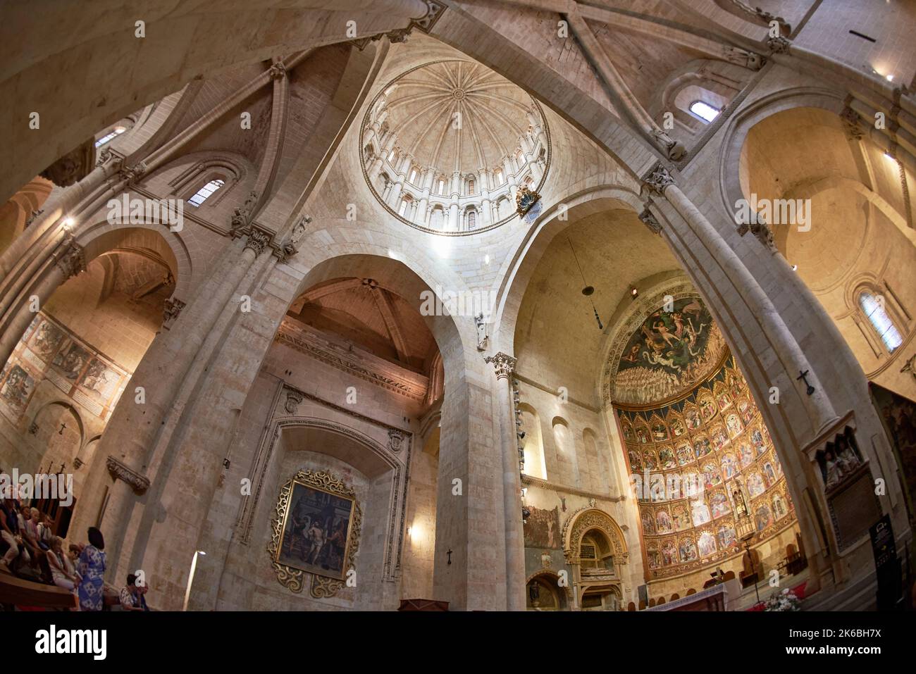 Old Cathedral of Salamanca, Salamanca City, Spain, Europe Stock Photo ...