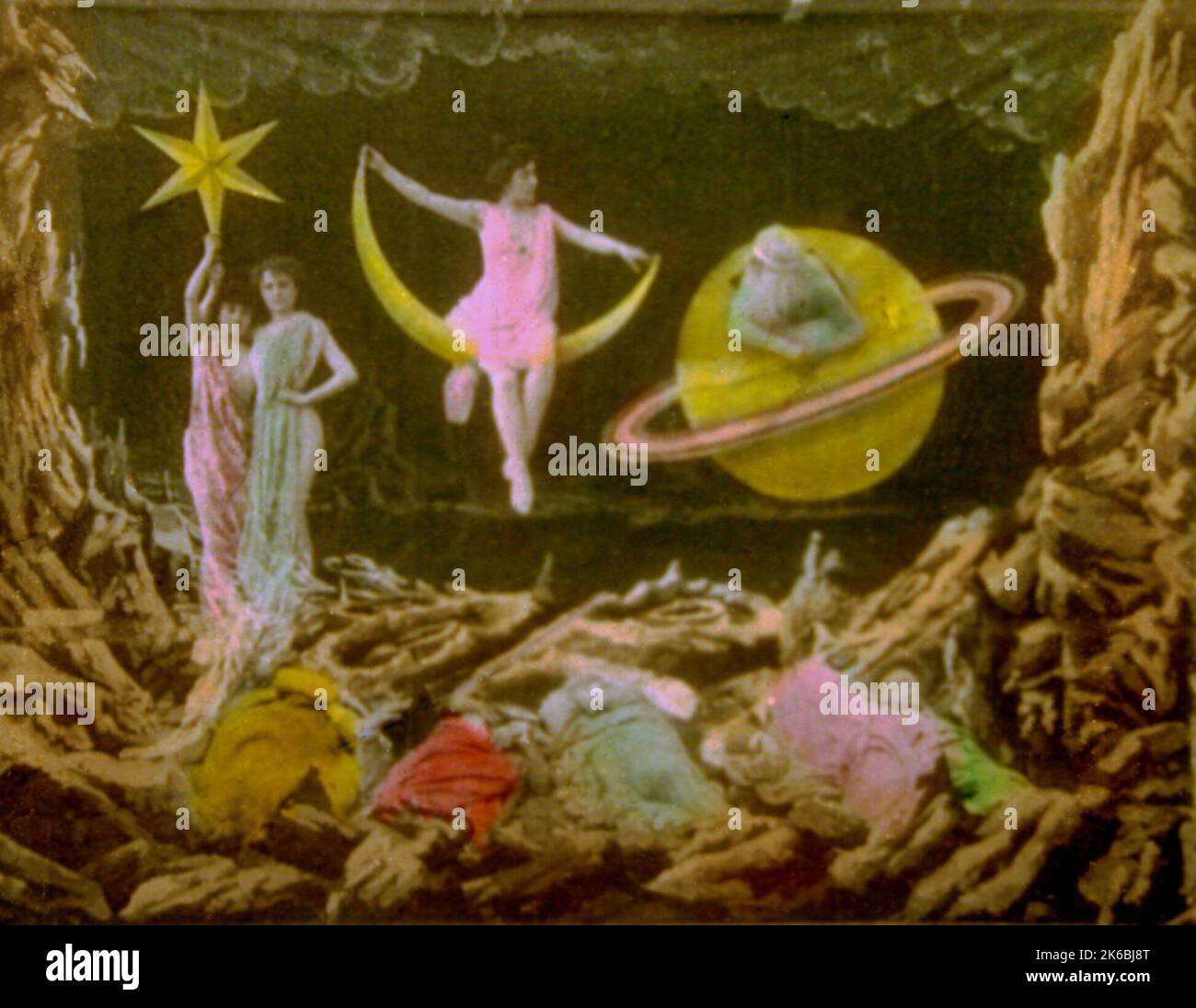 VOYAGE TO THE MOON (1902) -Original title: LE VOYAGE DANS LA LUNE ...