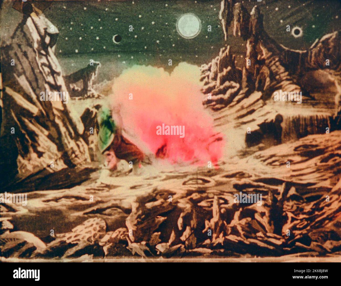 VOYAGE TO THE MOON (1902) -Original title: LE VOYAGE DANS LA LUNE ...