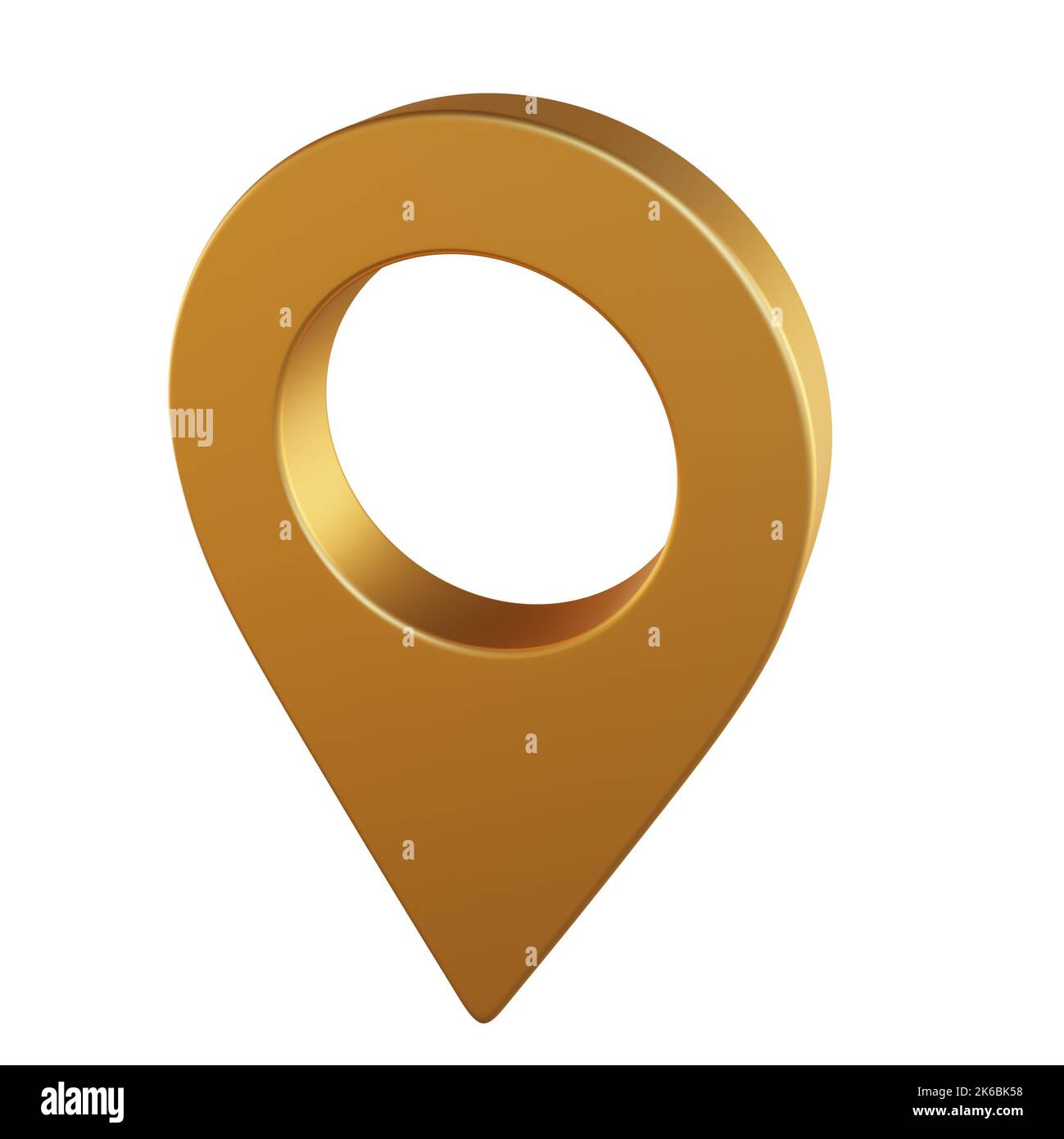 Realistic 3d pointer of map Cut Out Stock Images & Pictures - Alamy