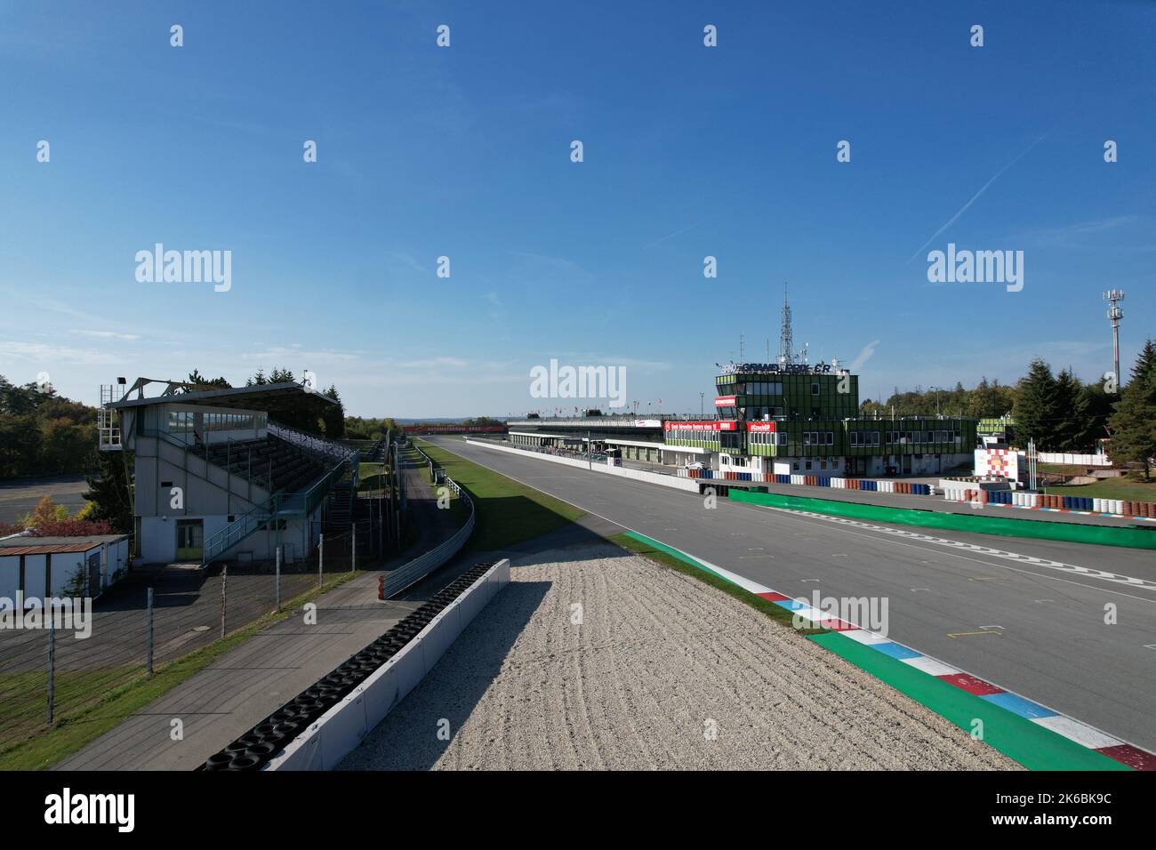 Brno,Czech republic-September 12 2022:aerial view of Automotodrom Brno ...