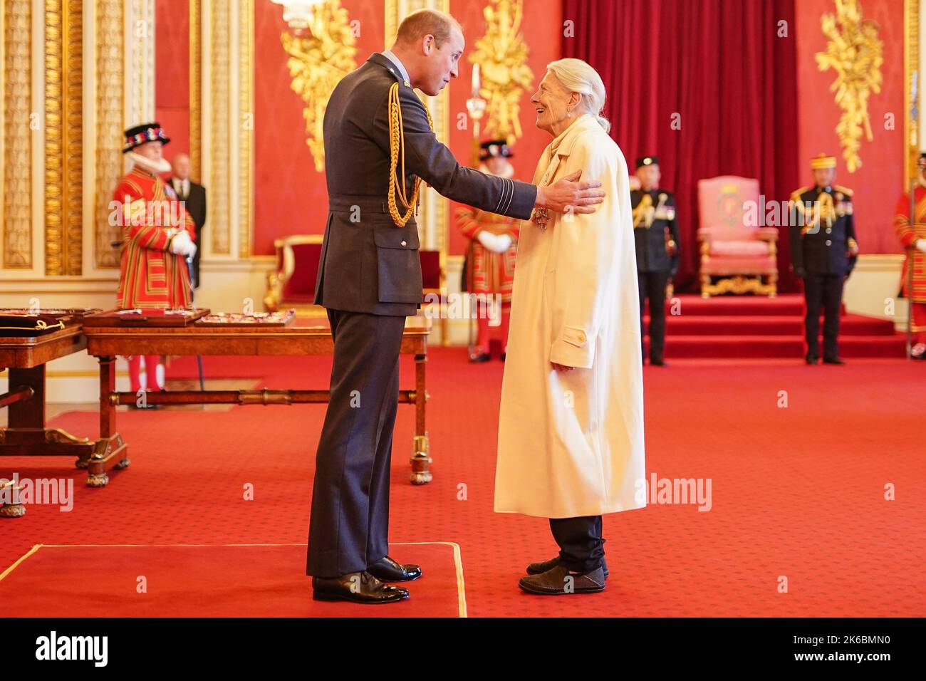 Dame Vanessa Redgrave from London is made a Dame Commander of the ...