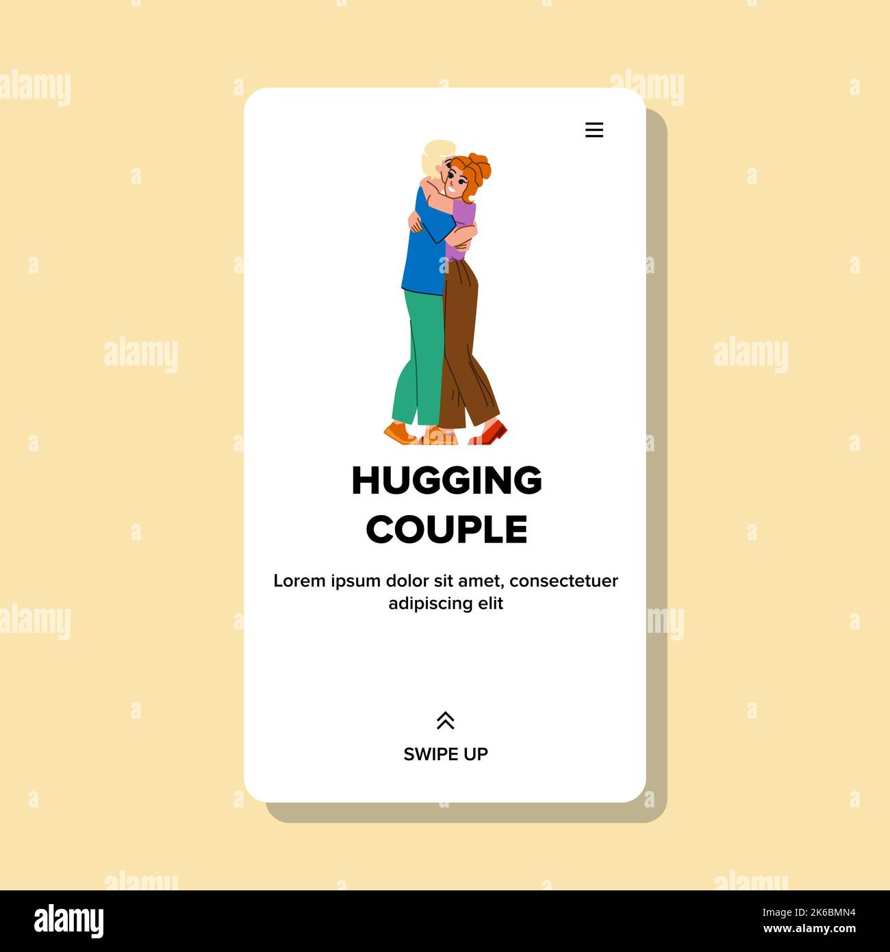 hugging couple vector Stock Vector Image & Art - Alamy hugging couple vector Stock Vector Image & Art - Alamy