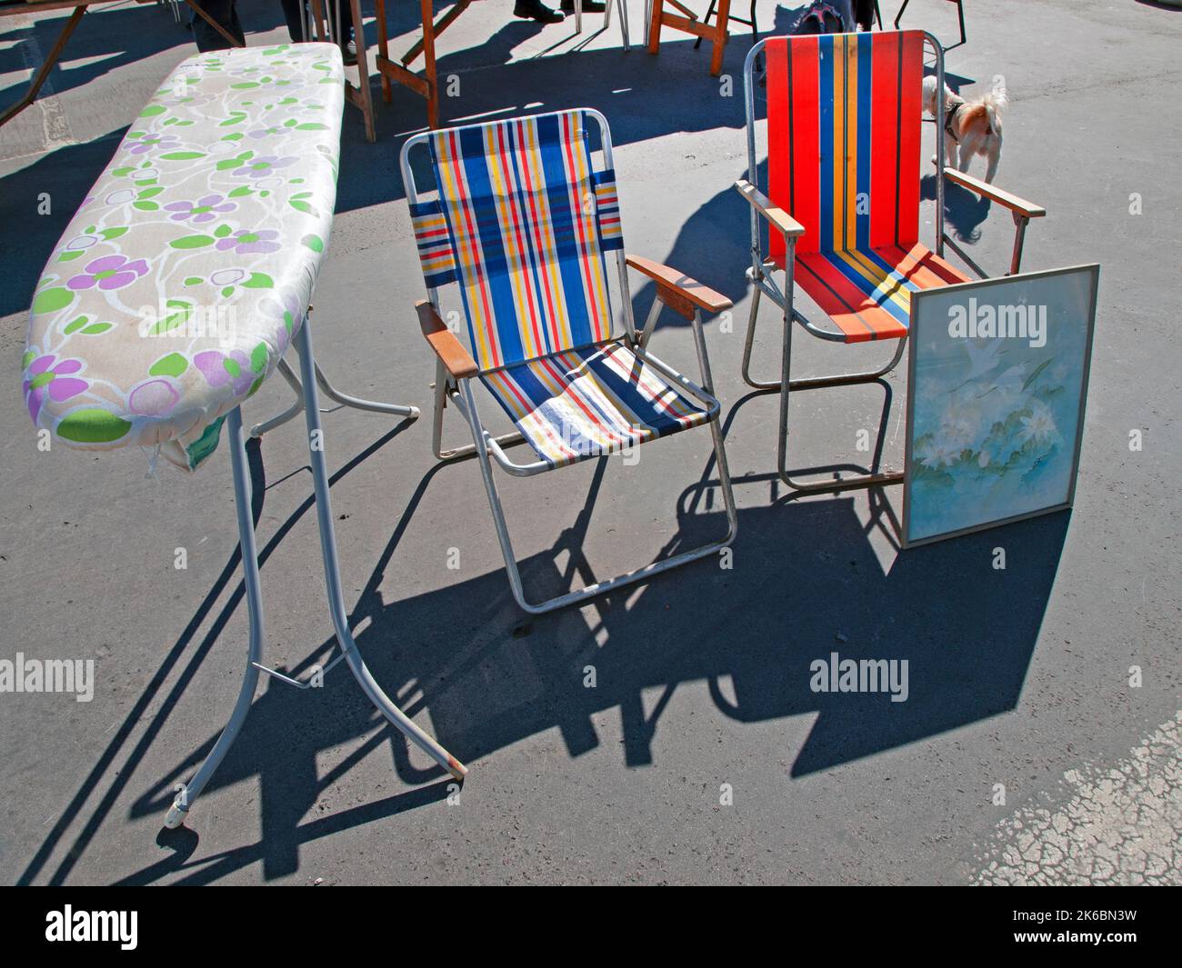 The Brighton Marina Car Boot Market, England Stock Photo - Alamy