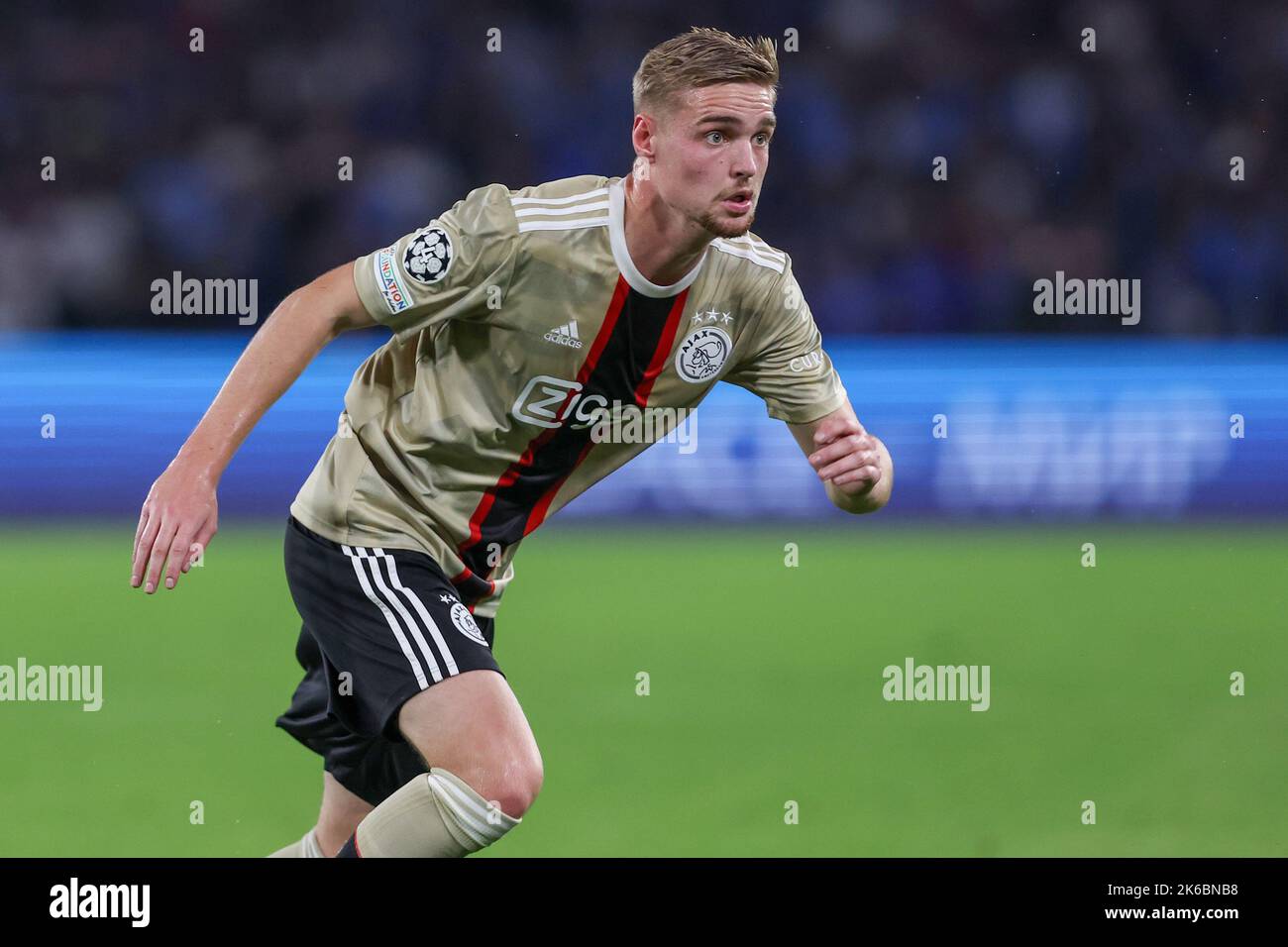 NAPELS, ITALY - OCTOBER 12: Kenneth Taylor of Ajax during the Group A ...