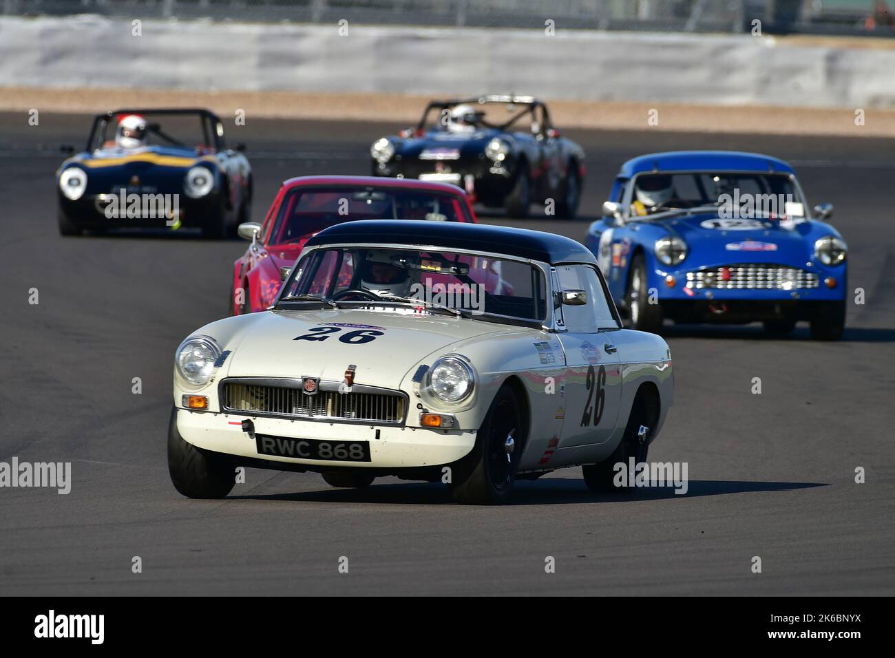 Daniel Pickett, Dennis Pickett, MG B Roadster, Adams & Page Swinging ...