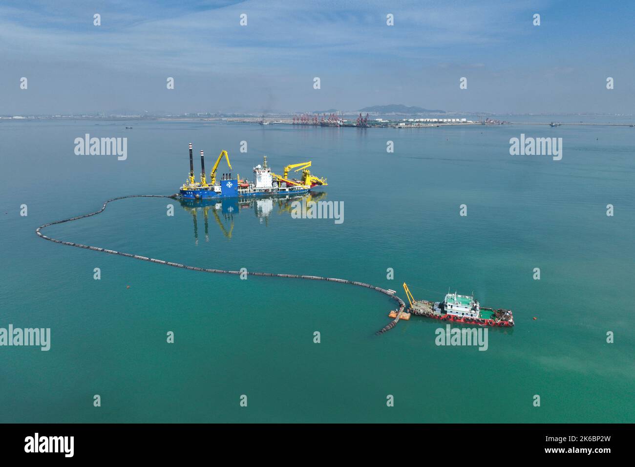 LIANYUNGANG, CHINA - OCTOBER 13, 2022 - TIAN KUN HAO is used for ...