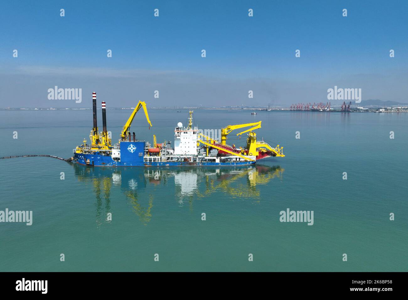 LIANYUNGANG, CHINA - OCTOBER 13, 2022 - TIAN KUN HAO is used for ...