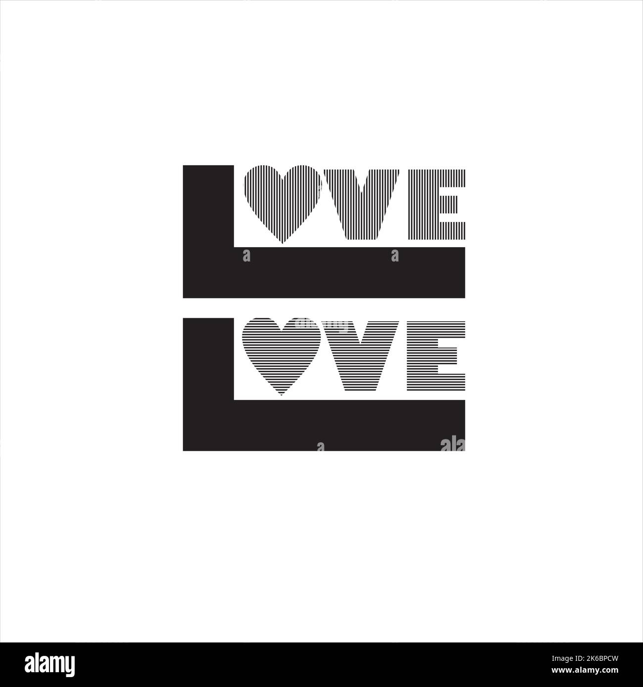 Love letters as logos, design elements and graphic resources Stock ...