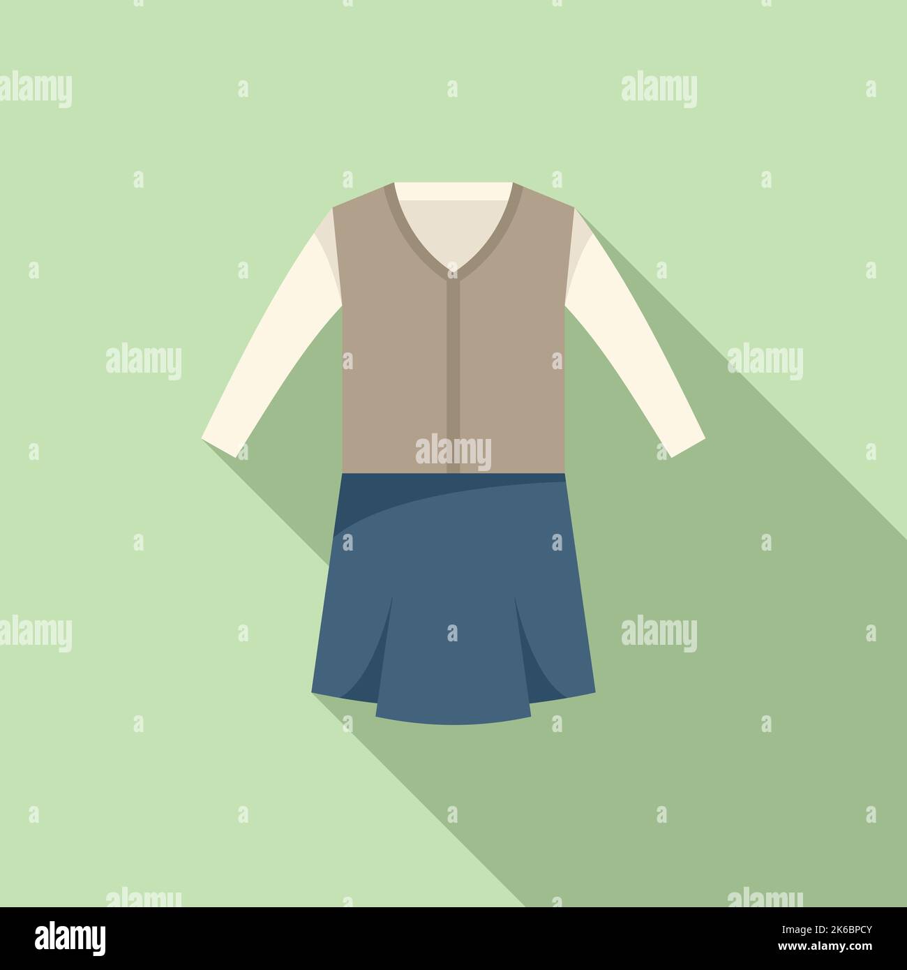 College dress Stock Vector Images - Alamy