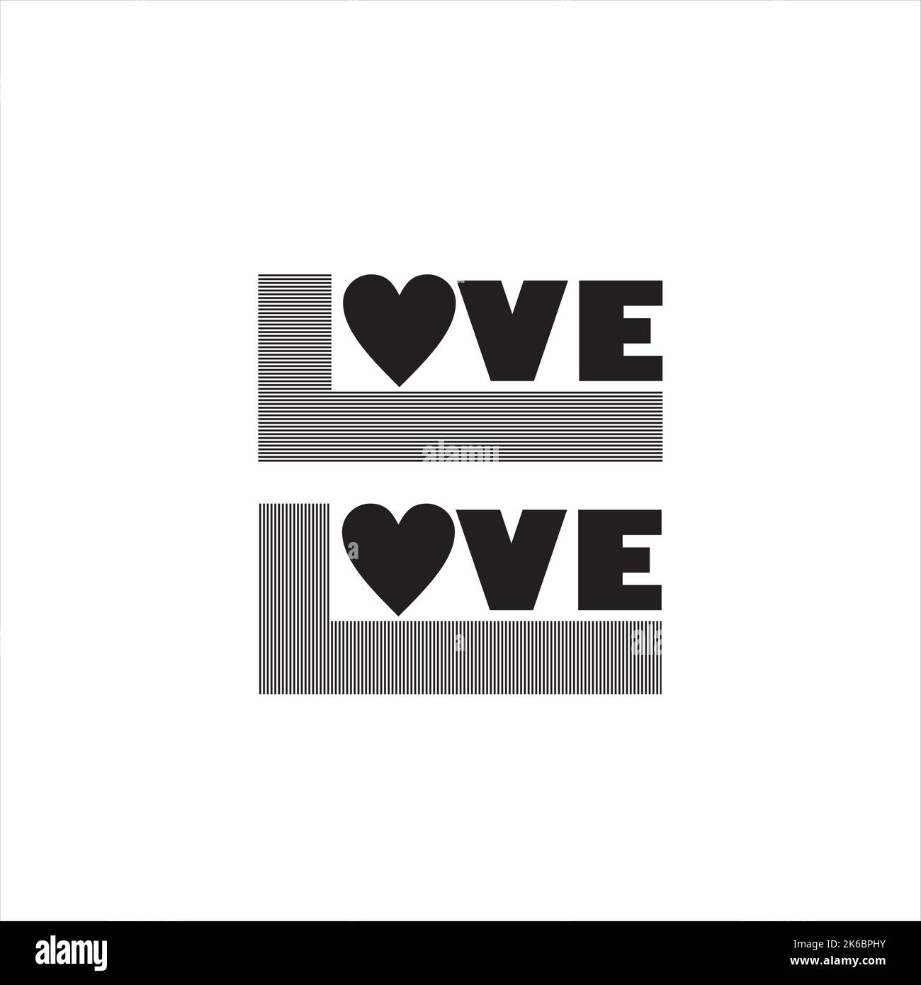 Love letters as logos, design elements and graphic resources Stock ...