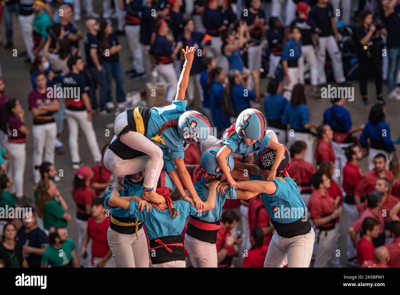 Concurs de Castells de Tarragona 2022 (Tarragona Castells -human towers ...
