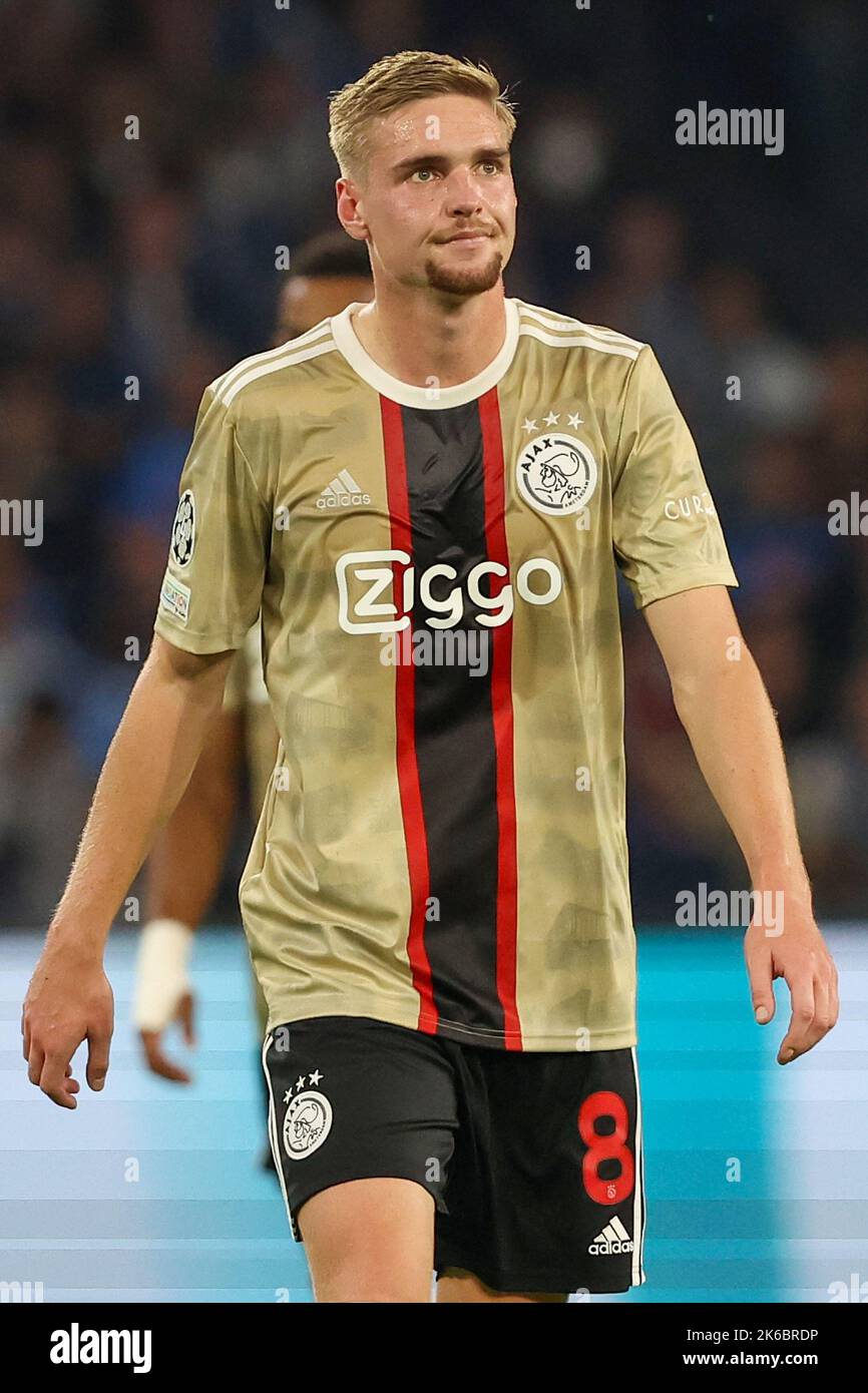 NAPELS, ITALY - OCTOBER 12: Kenneth Taylor of Ajax during the Group A ...