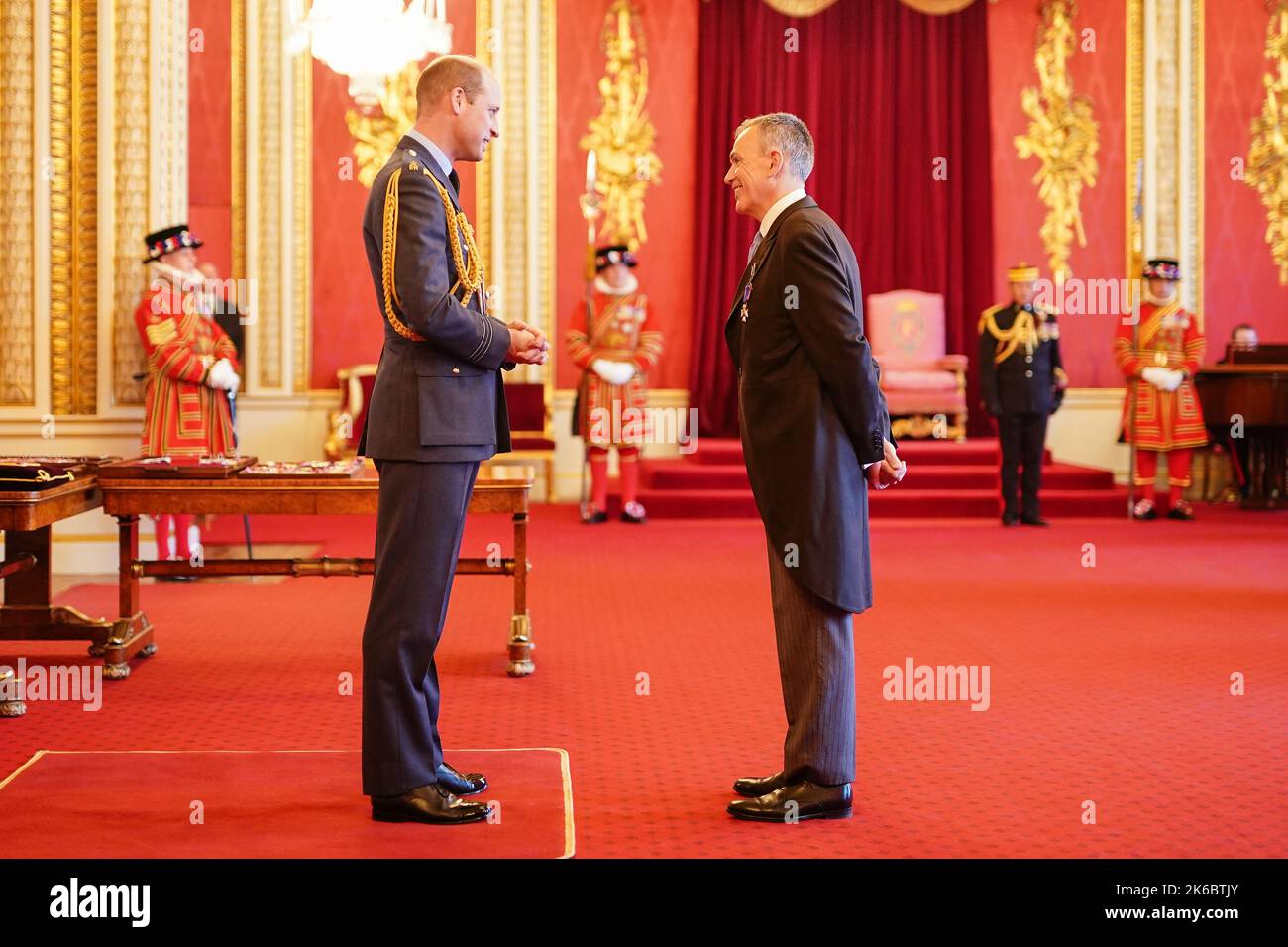 Mark Flanagan is made a Lieutenant of the Royal Victorian Order by the ...