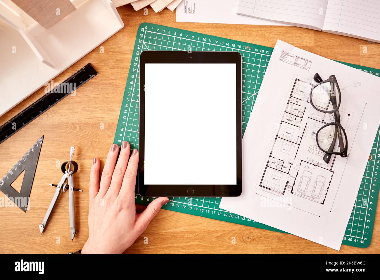 Digital architecture drawings hi-res stock photography and images - Alamy