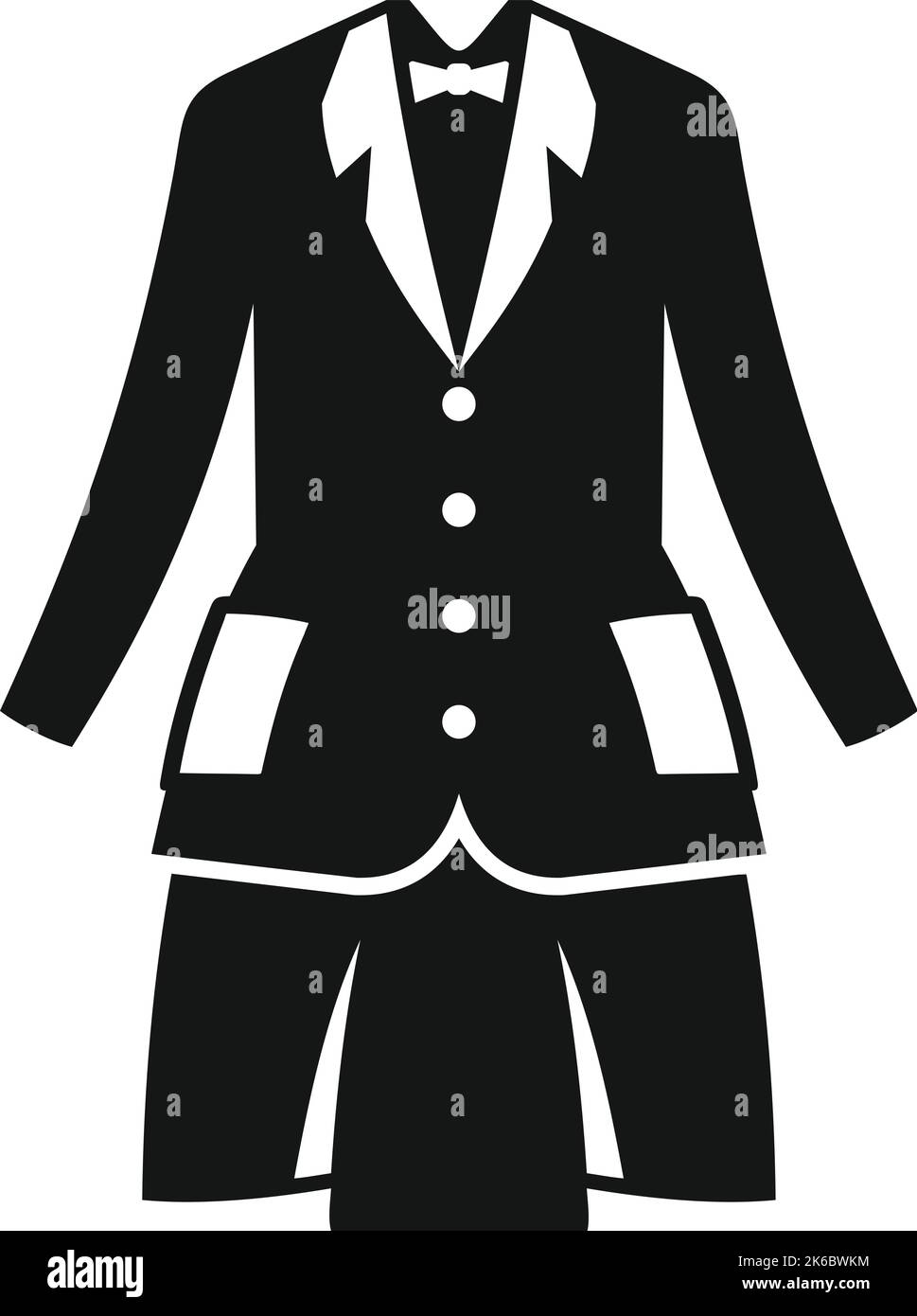 College uniform icon simple vector. Fashion suit. School child Stock ...