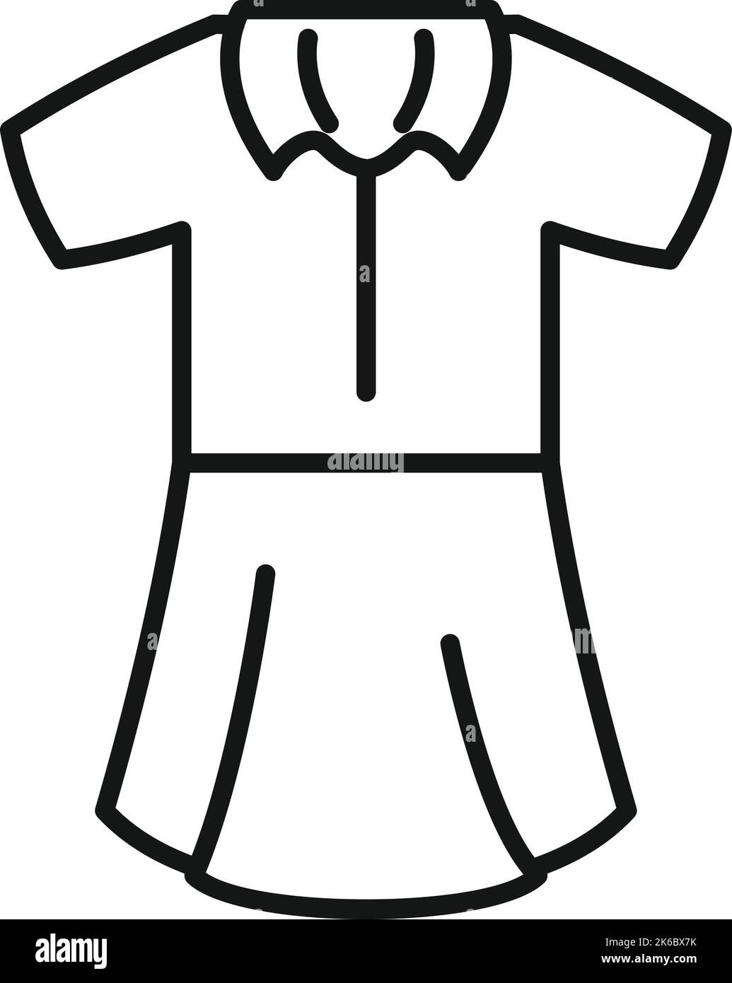 School Uniform Clipart Black And White