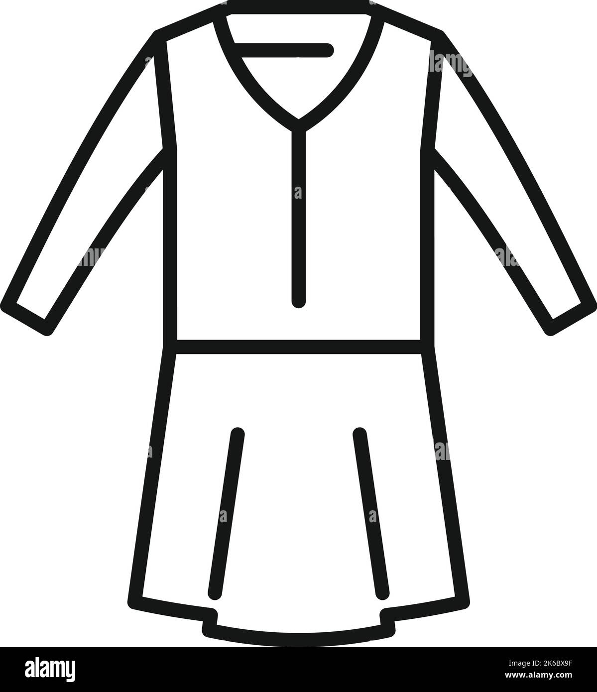 College dress Stock Vector Images - Alamy