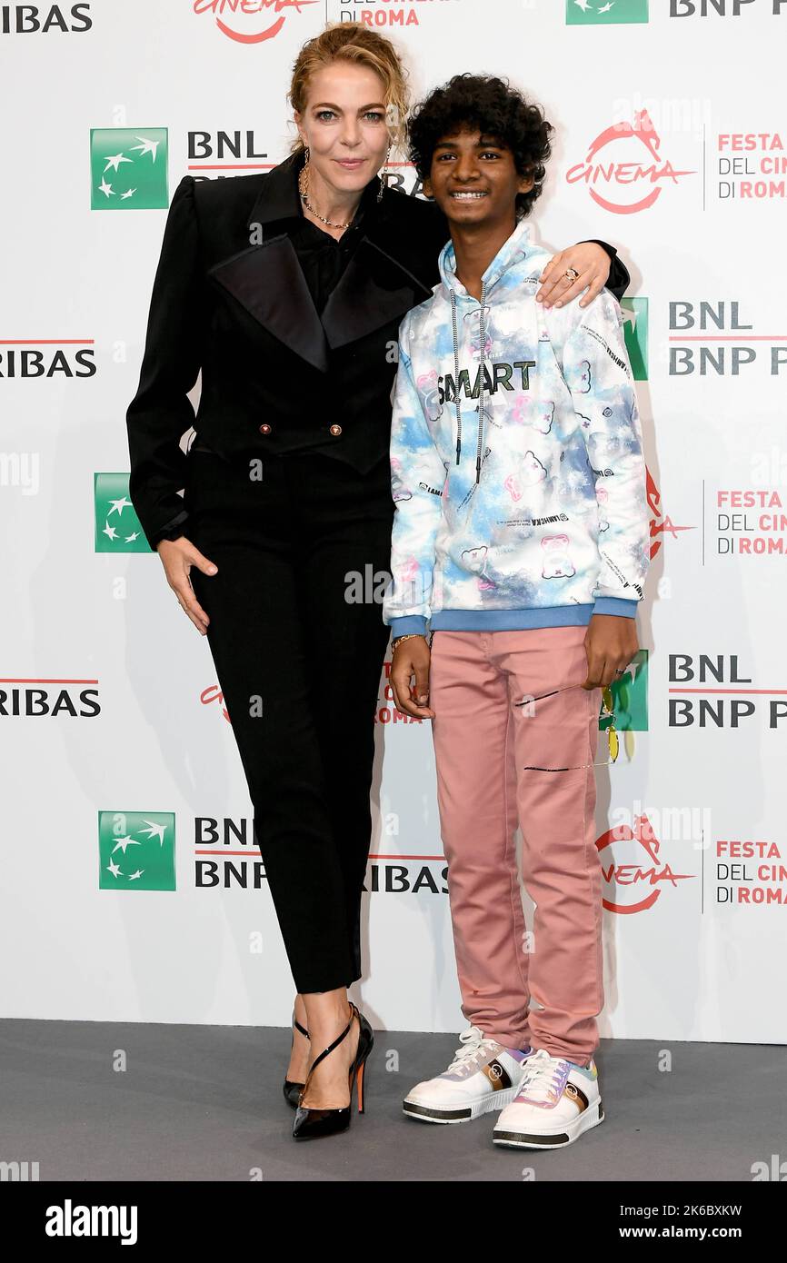 Rome Cinema Fest 2022. Photocall film The boy and the tiger. Pictured ...