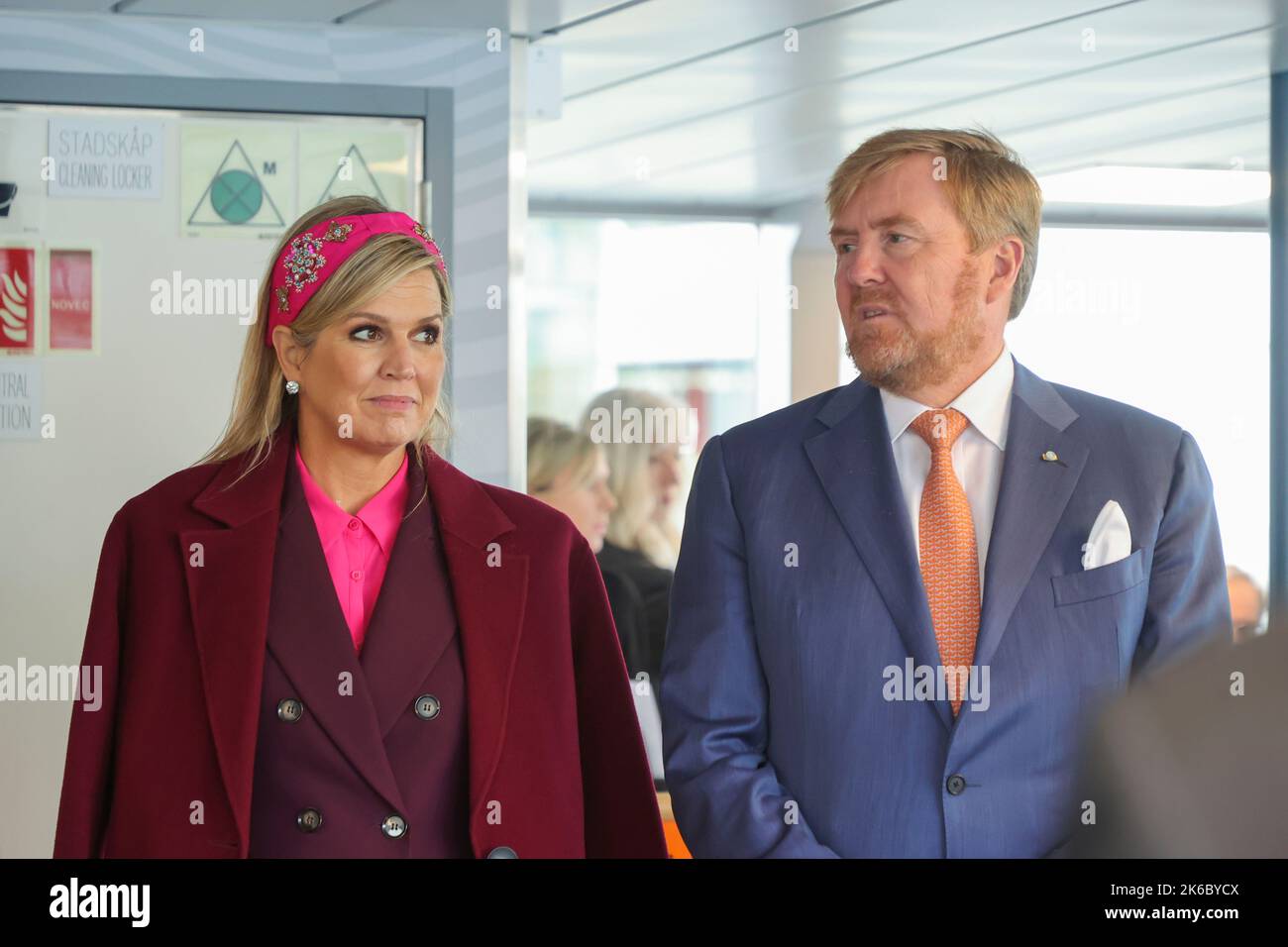 Gothenburg, Sweden. 13th Oct, 2022. GOTHENBURG 20221013Queen Máxima of ...