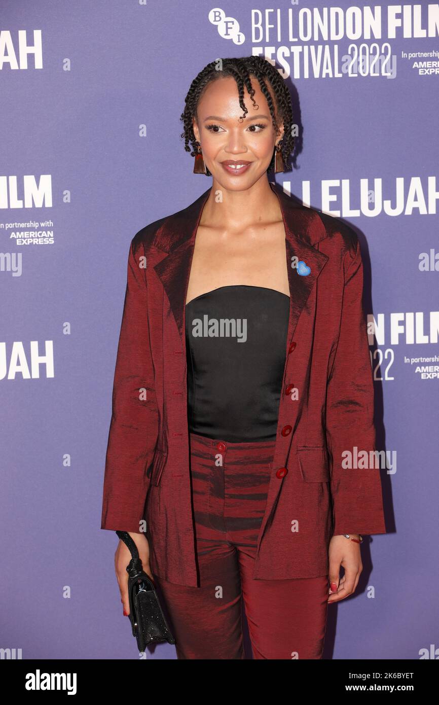Jesse Akele attends 'Allelujah' special presentation at the 66th BFI ...