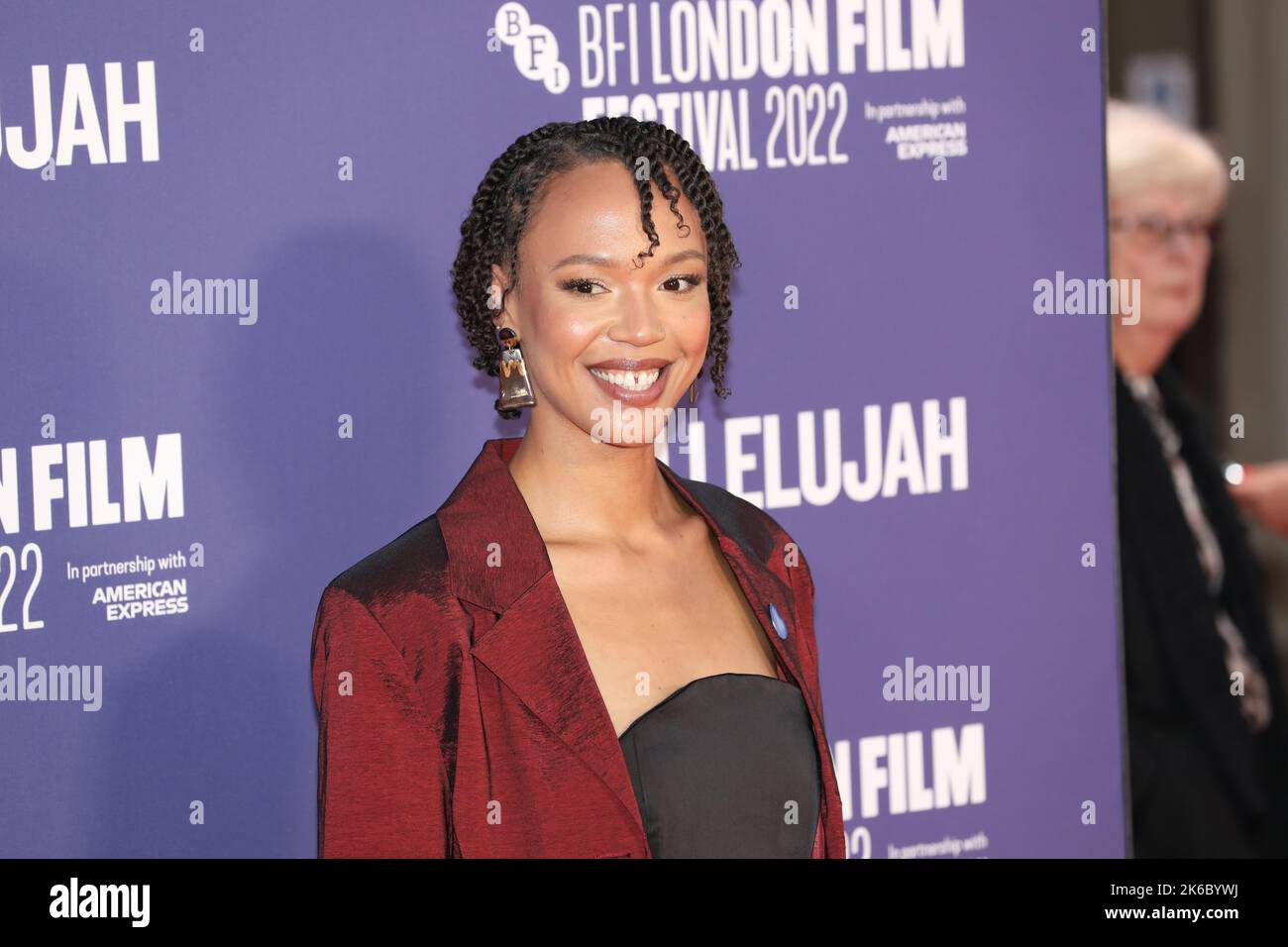 Jesse Akele attends 'Allelujah' special presentation at the 66th BFI ...