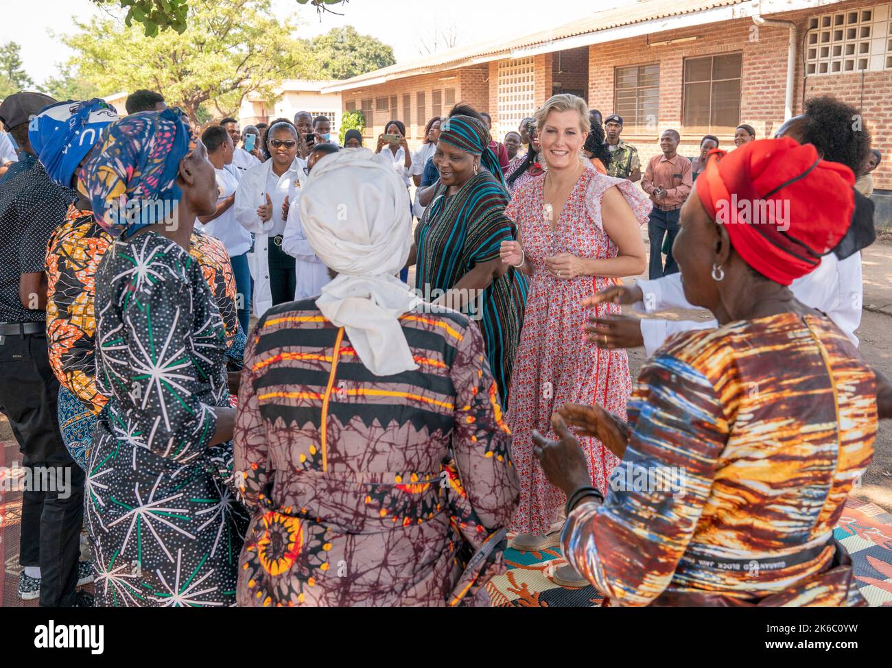 The Countess of Wessex meets beneficiaries of TT (Trachomatous ...