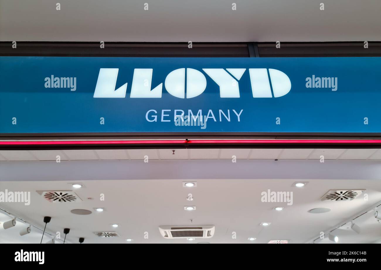 Lloyd logo hi-res stock photography and images - Alamy