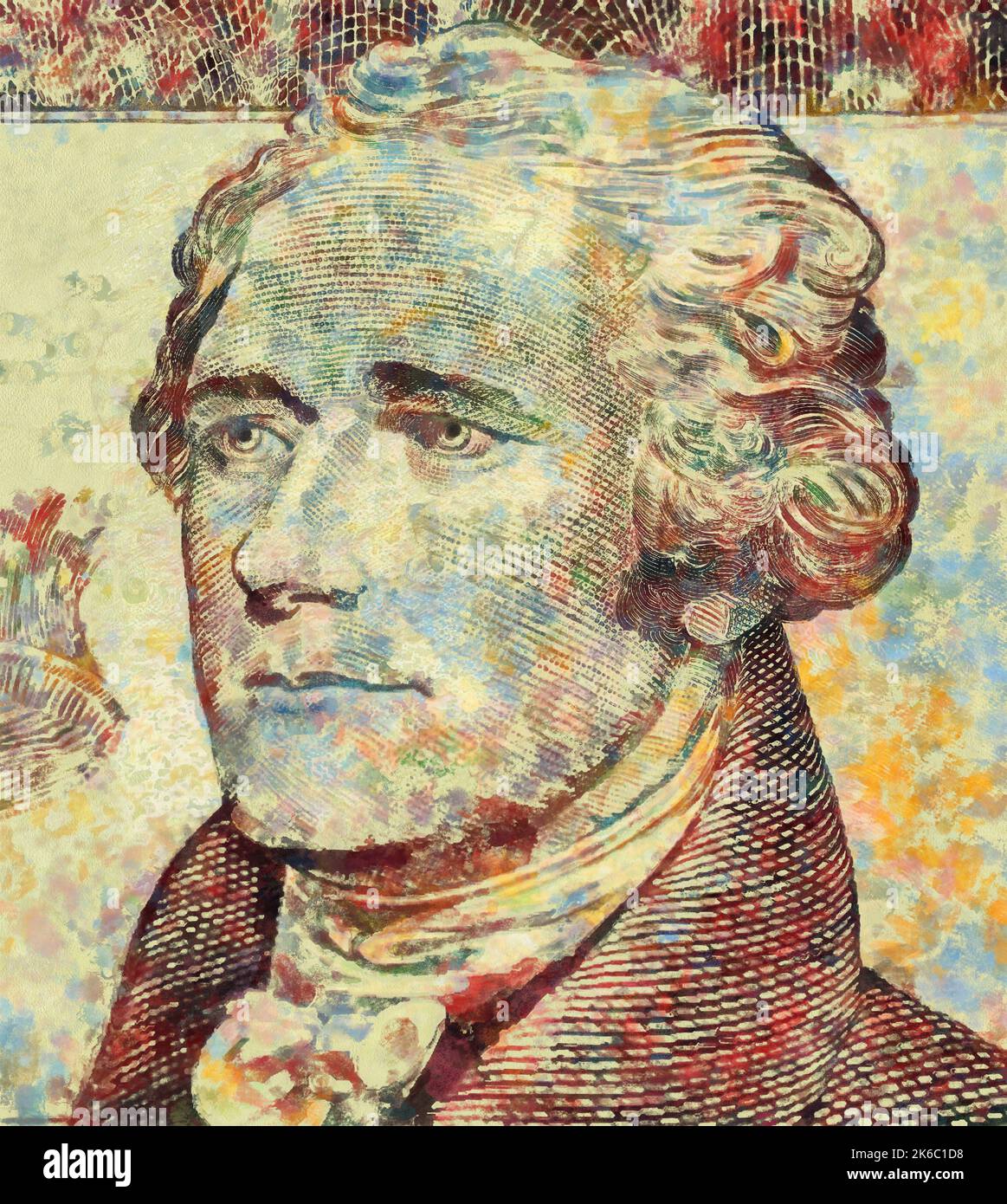 Portret alexander hamilton hi-res stock photography and images - Alamy