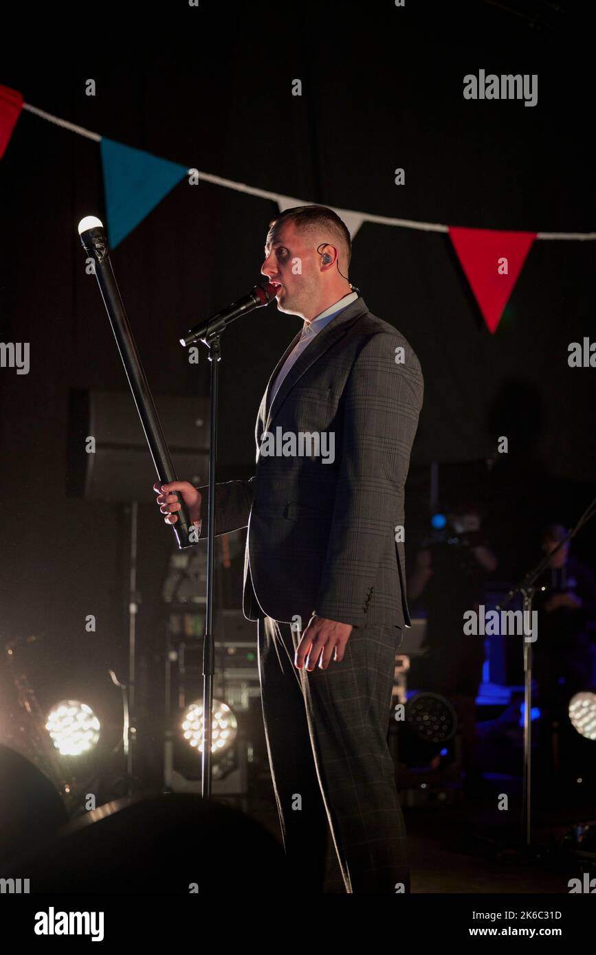 benjamin hav og familien playing show at nibe festival Stock Photo - Alamy