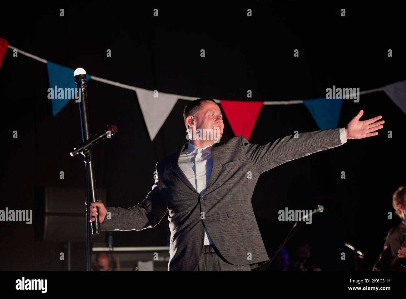 benjamin hav og familien playing show at nibe festival Stock Photo - Alamy