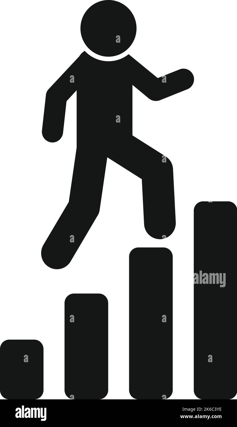 Grow development icon simple vector. Sustainable development. Eco ...